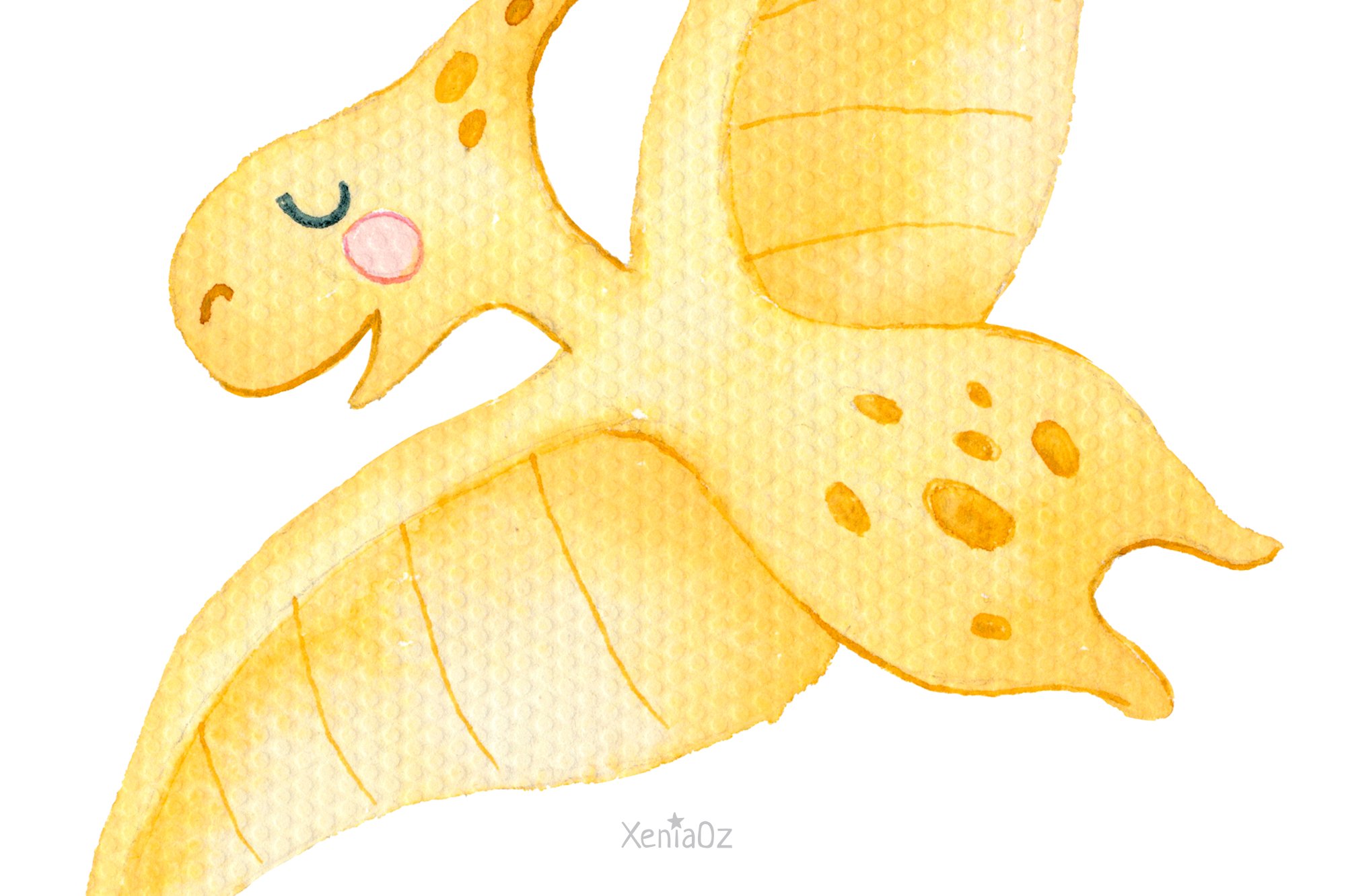 Watercolor cute dinosaurs clipart, PNG (530995) | Elements | Design Bundles