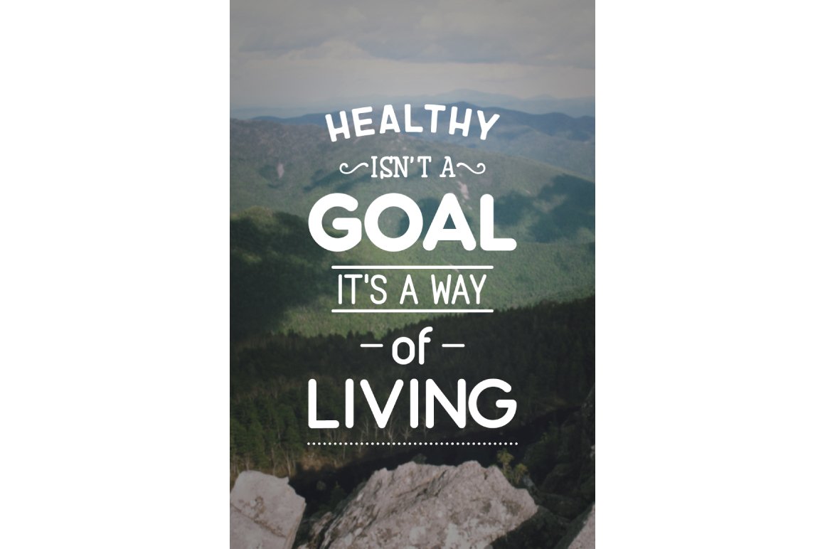 Health. Typography quotes. (674551) | Illustrations | Design Bundles