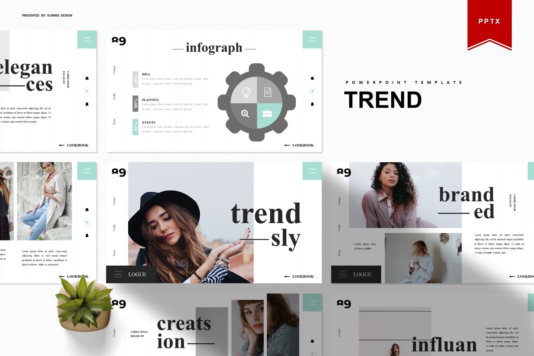Trend | Powerpoint Template (790686) | Powerpoint | Design Bundles