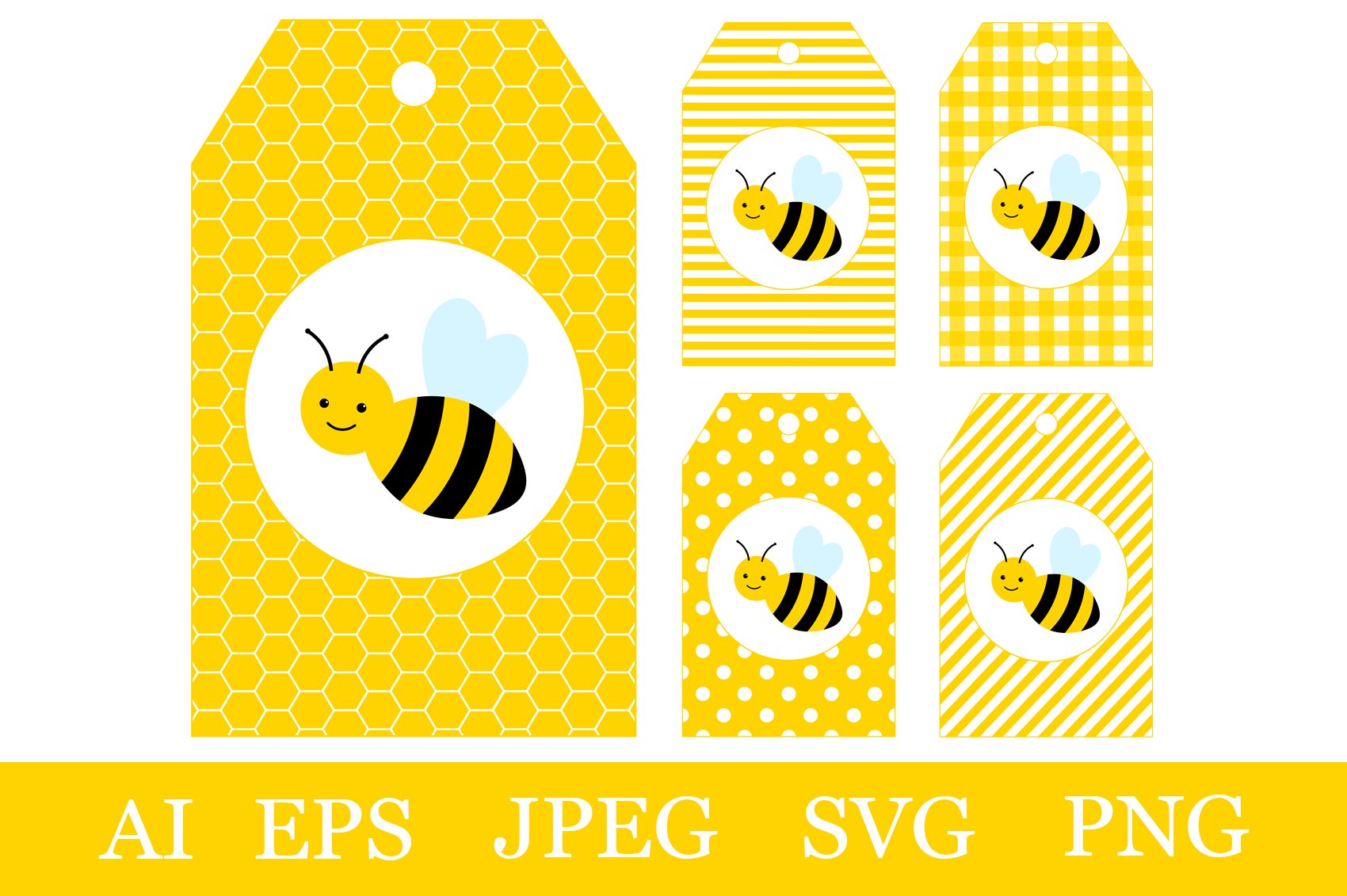 Bee Template Printable