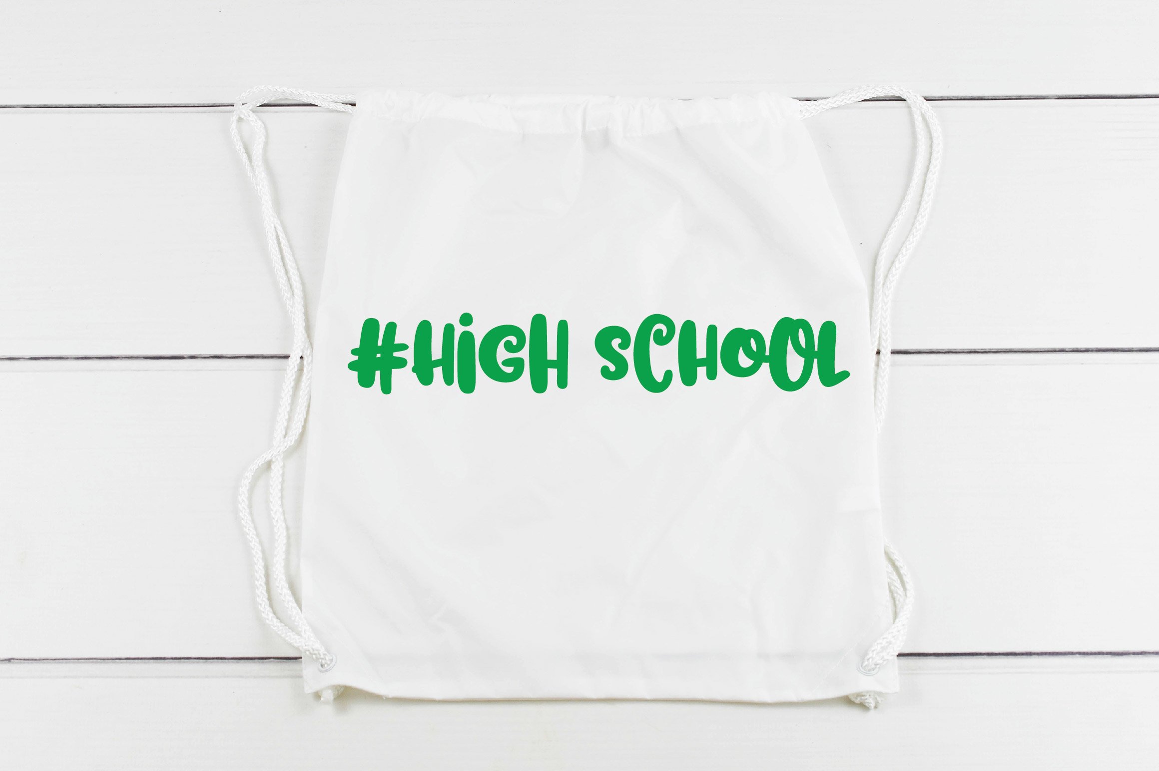 #High School SVG Cut File - Back to School DXF EPS PNG JPG (299541 ...
