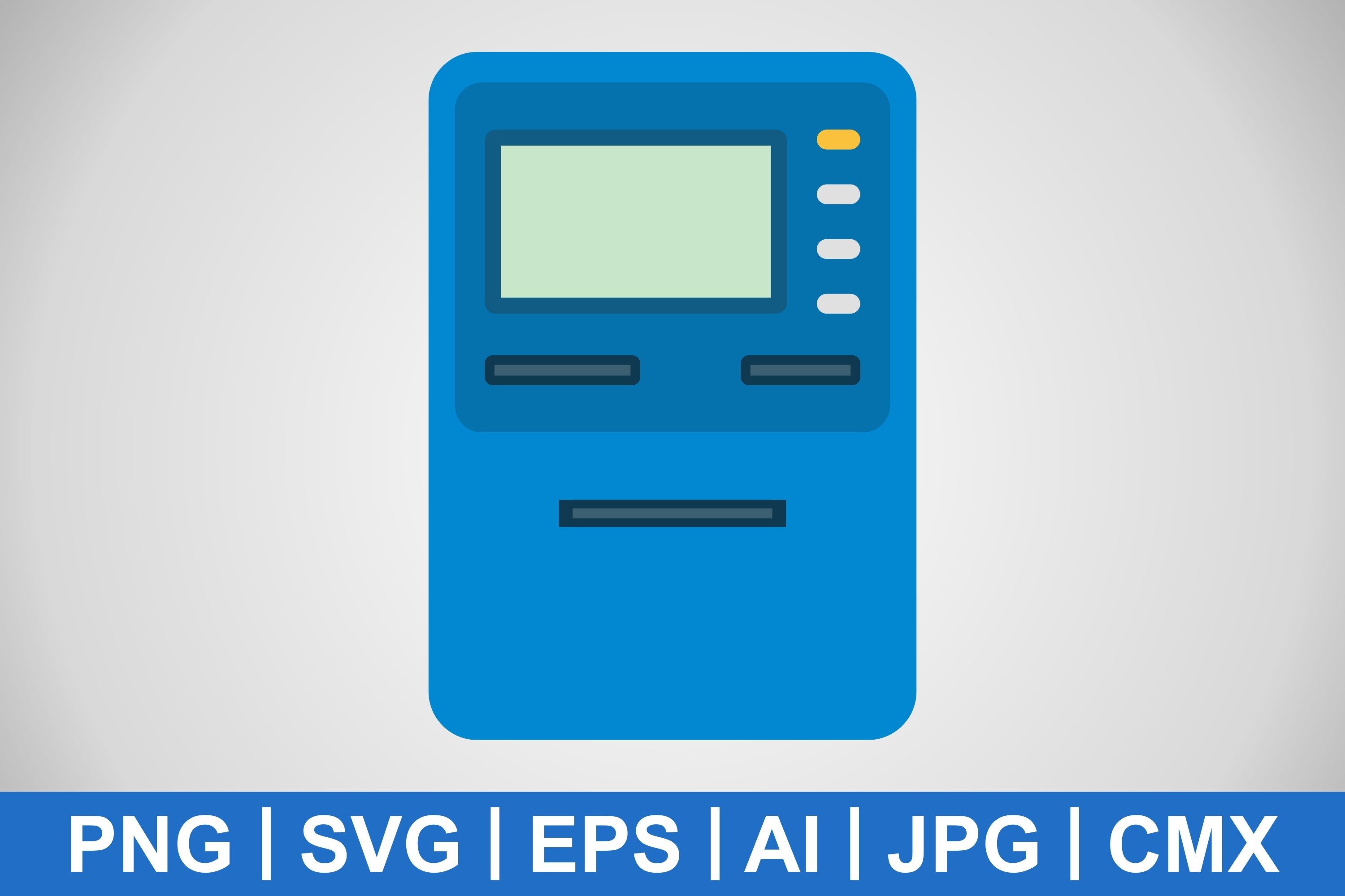 Vector ATM Icons (1018316) | Icons | Design Bundles