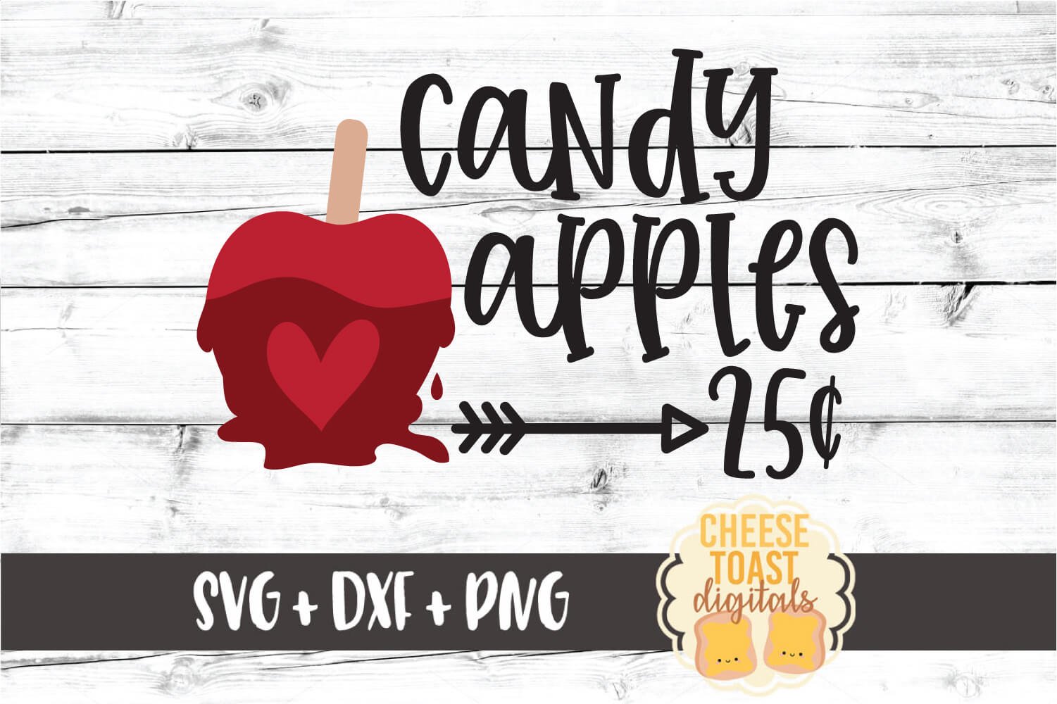 Candy Apples 25 Cents - Fall Sign SVG PNG DXF Cut Files (348540) | Cut ...