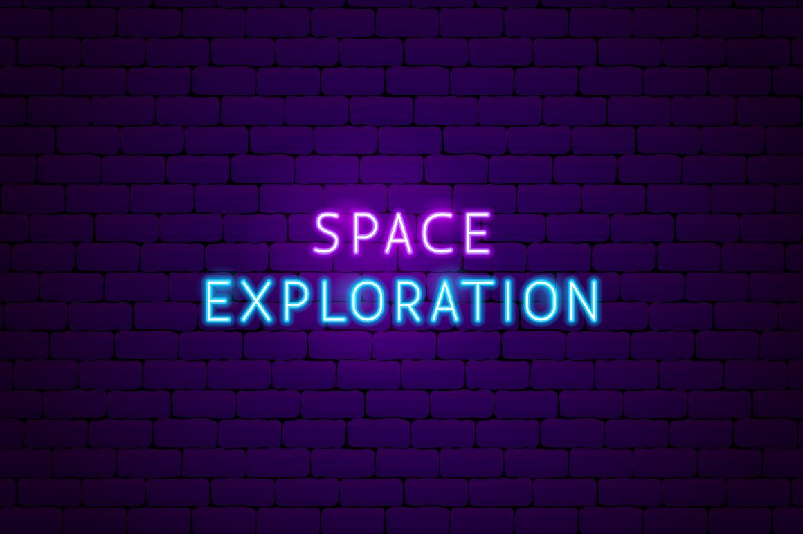 Space Neon (276692) | Icons | Design Bundles