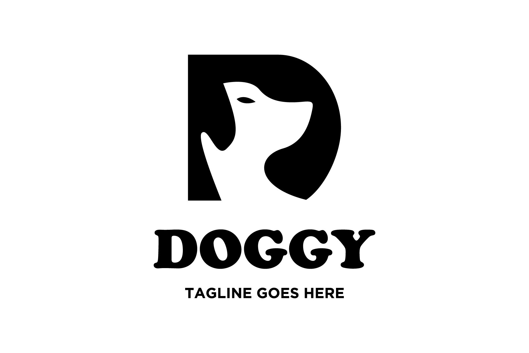 Doggy Logo (323692) | Logos | Design Bundles