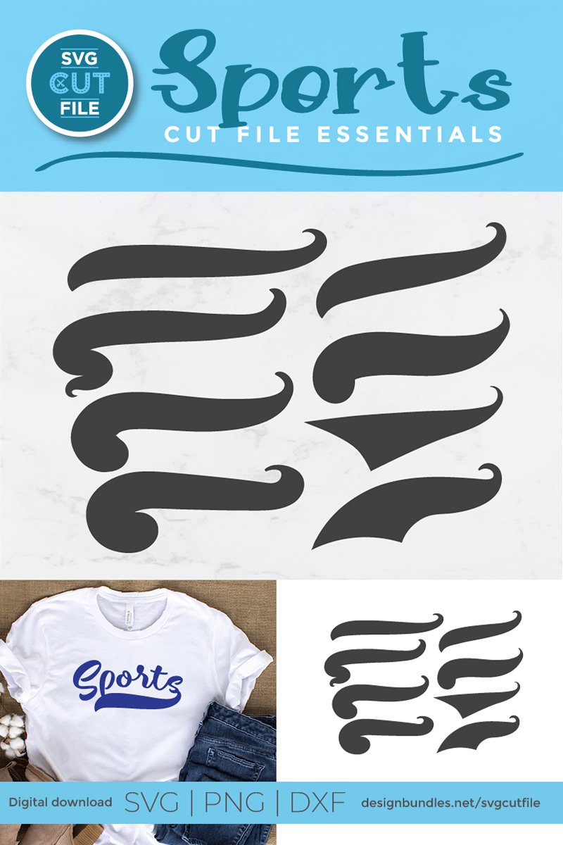 Swoosh SVG, Swish SVG, Text Tail SVG, Swash SVG (261688) | Cut Files ...