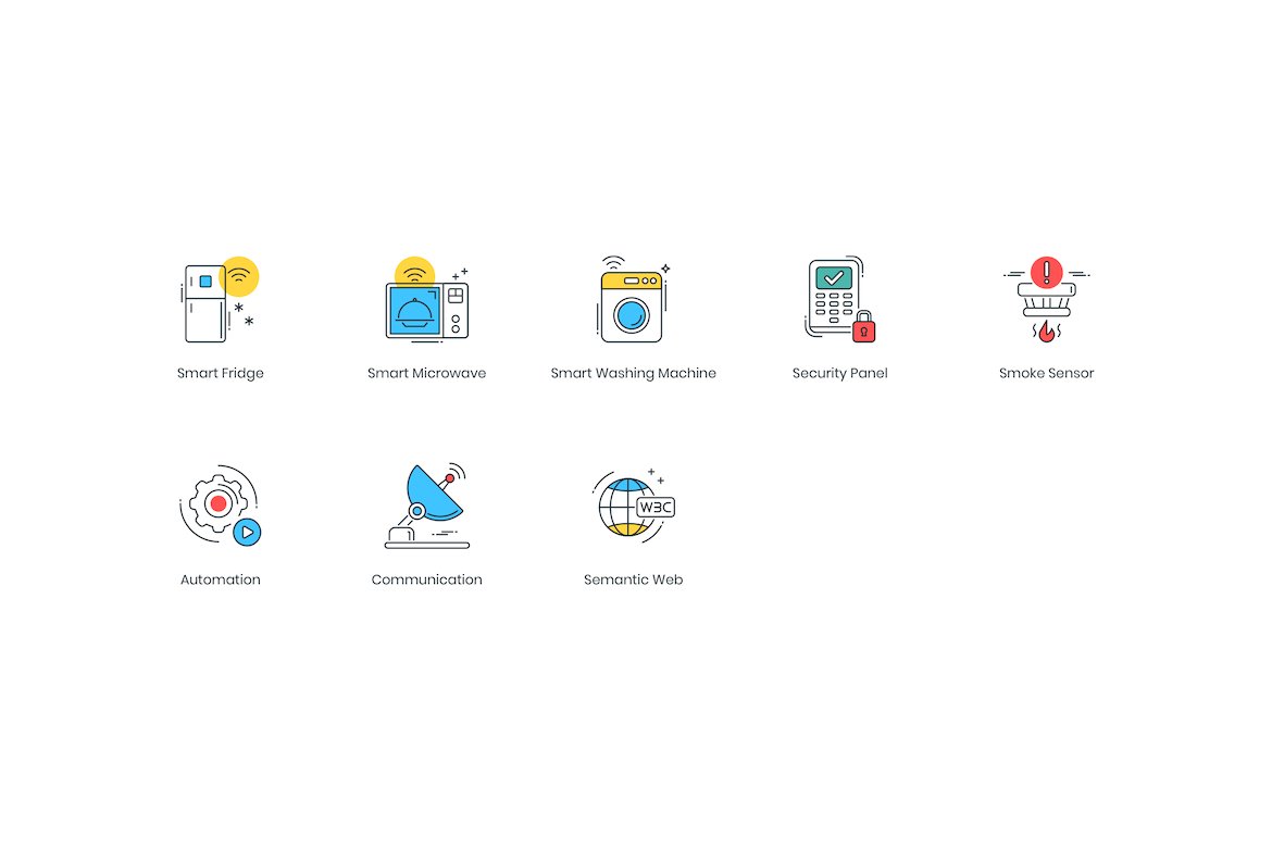 88 Smart Technology Icons (49282) | Icons | Design Bundles