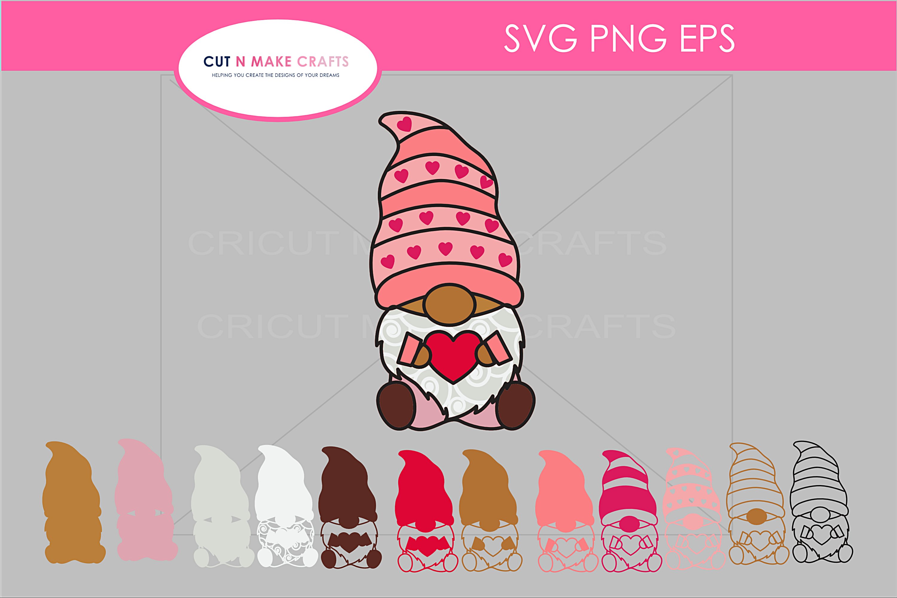 6 3d Layered Gnome SVG Multilayered Gnome SVG Bundle (1174242) | Cut ...