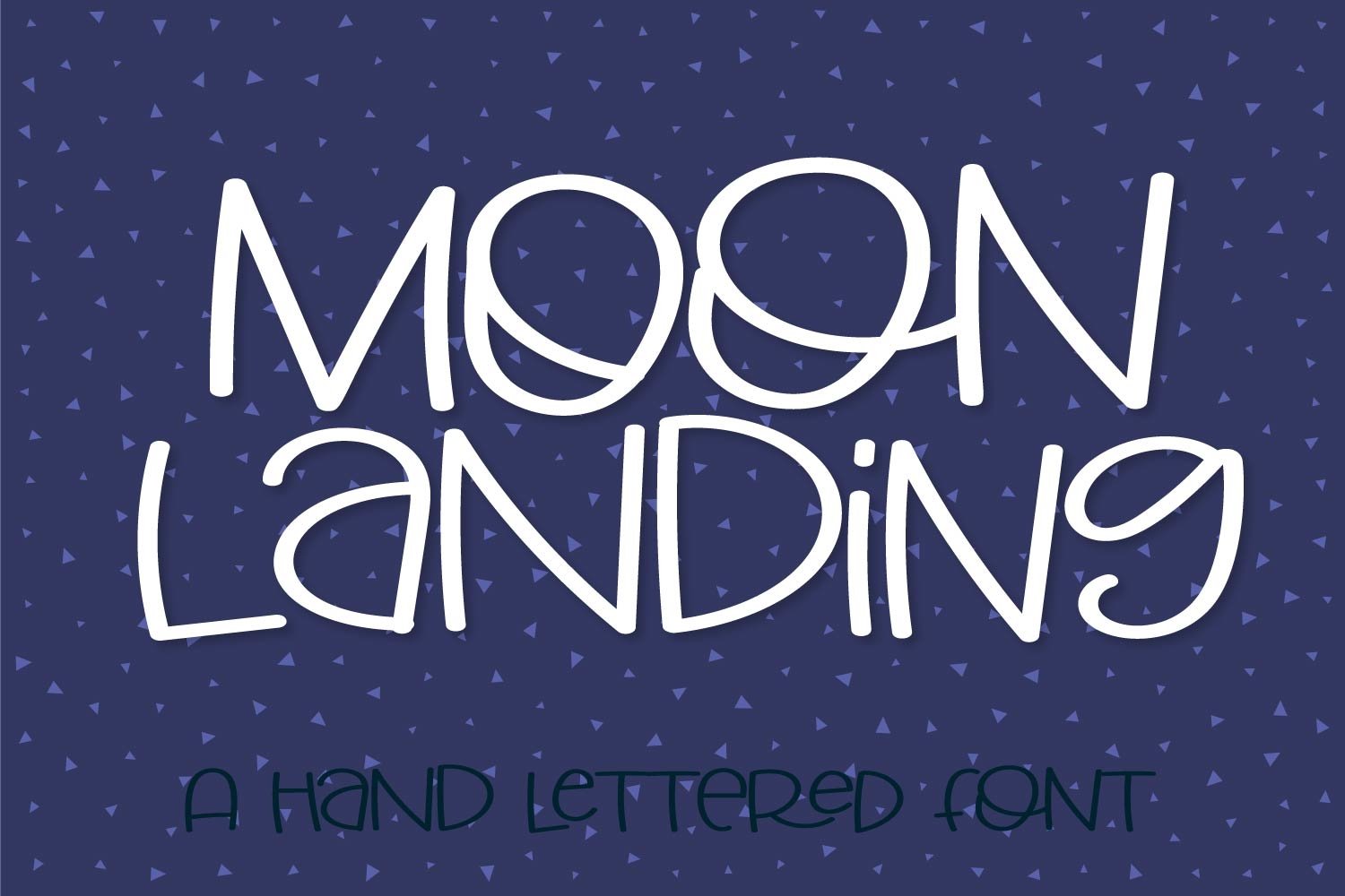 Big Moon Energy - A Hand Lettered Font
