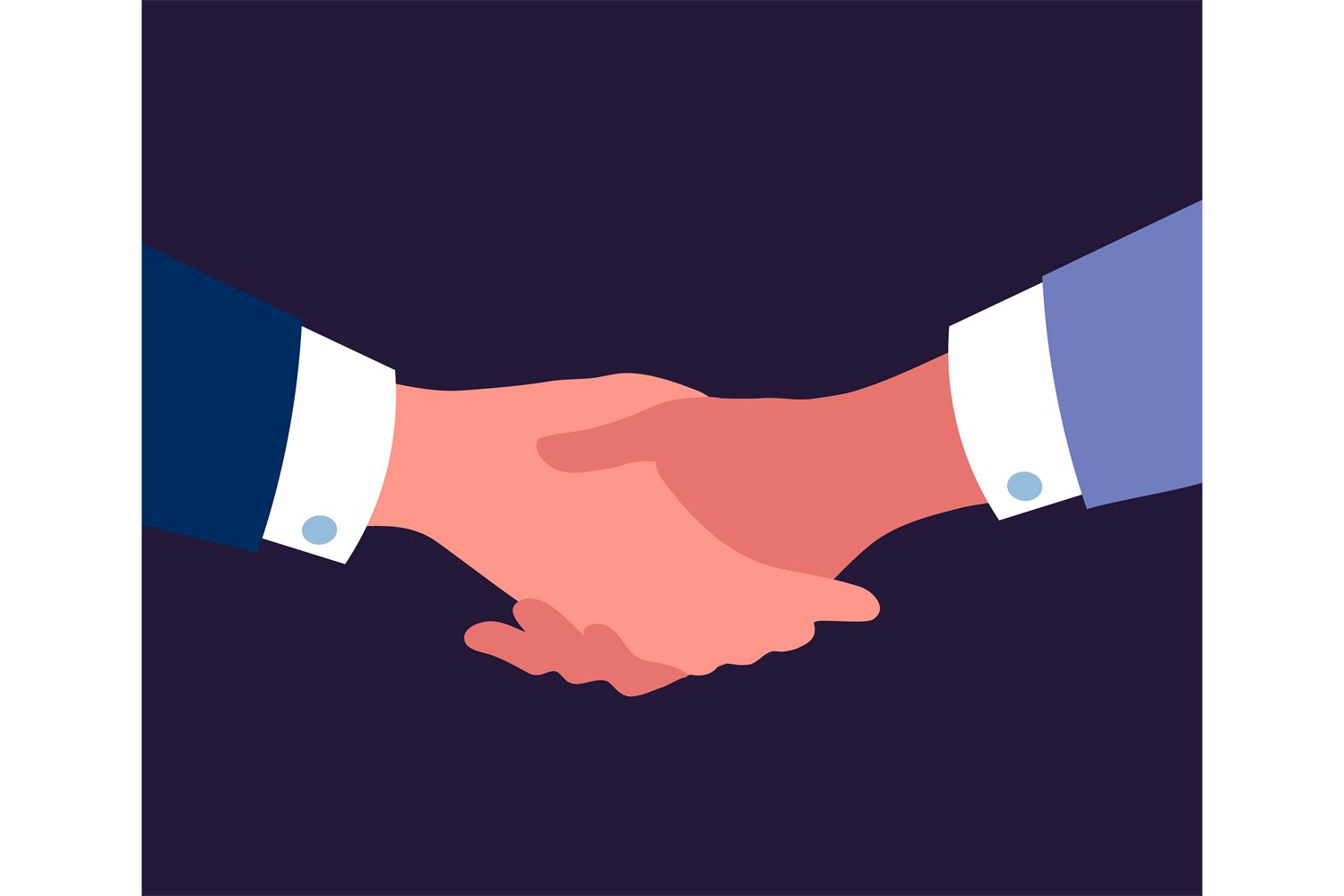 Handshake. Partnership business concept. People shaking arms (2238858 ...