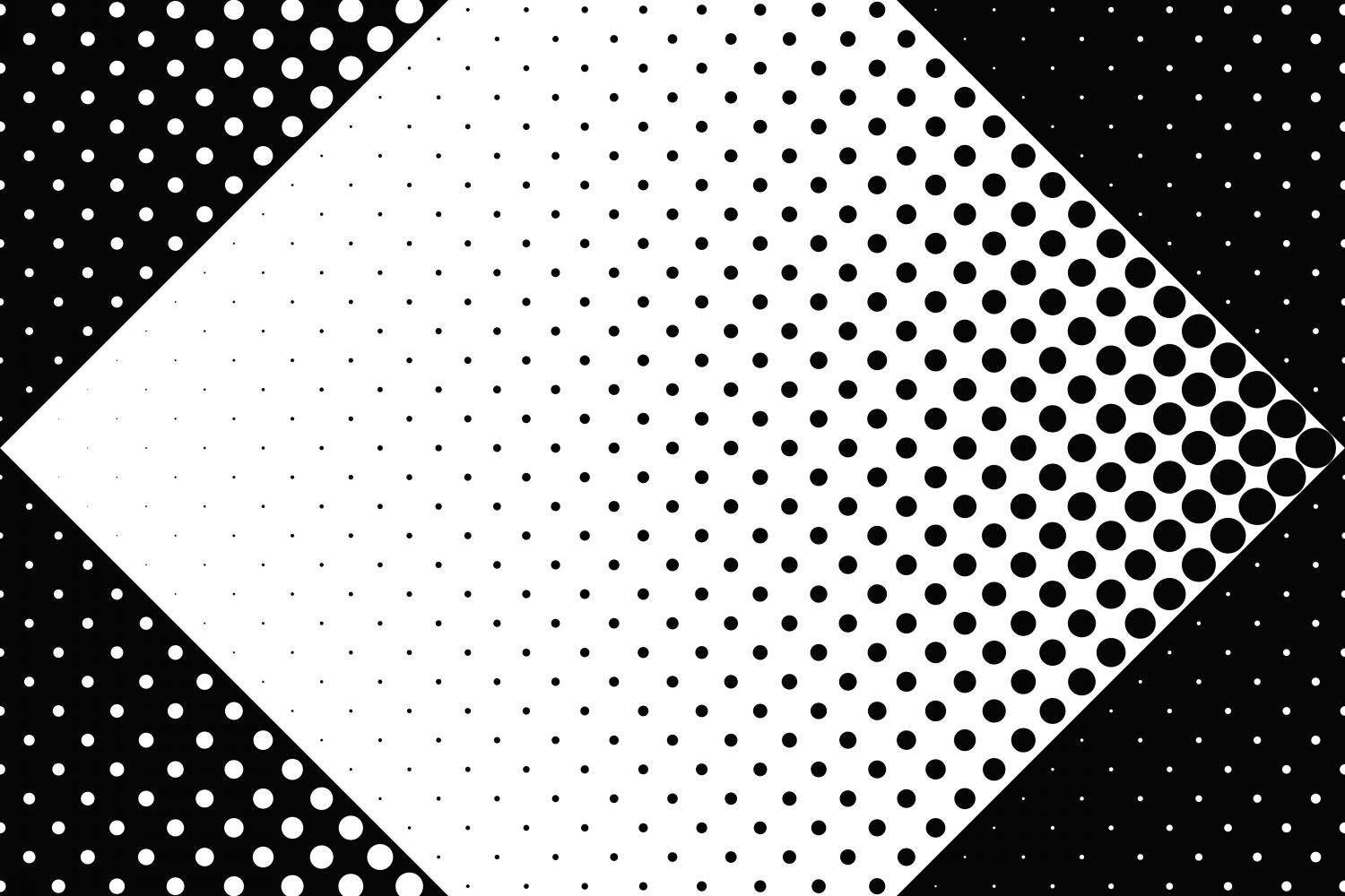 24 Seamless Halftone Dot Patterns (325808) | Patterns | Design Bundles