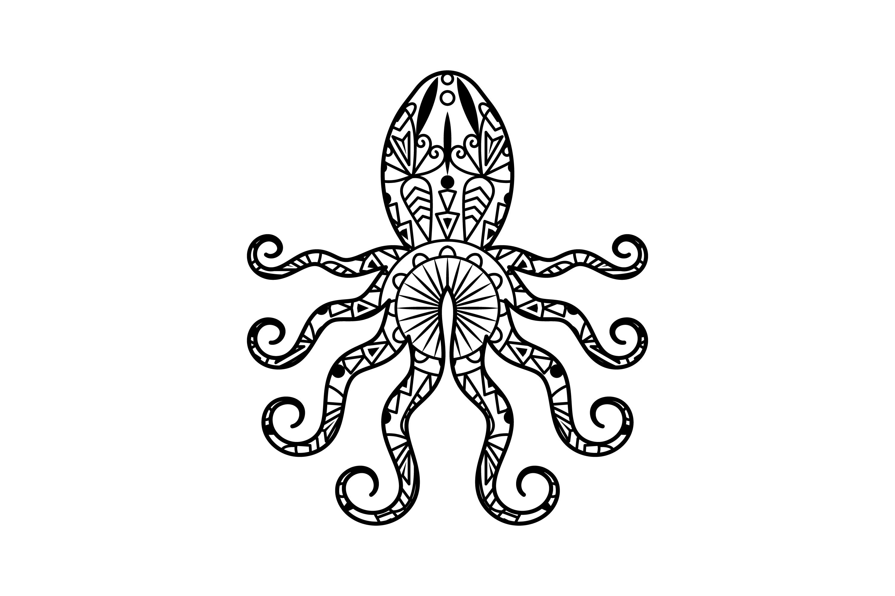 Octopus Mandalas