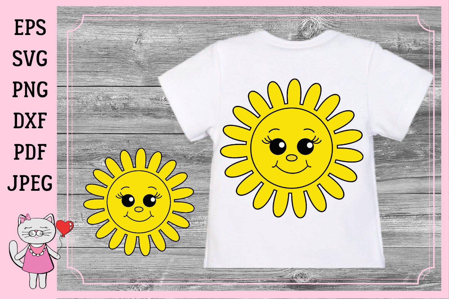 Sun svg, Sun clipart, Cute sun svg file, Sun face svg (801845) | SVGs ...