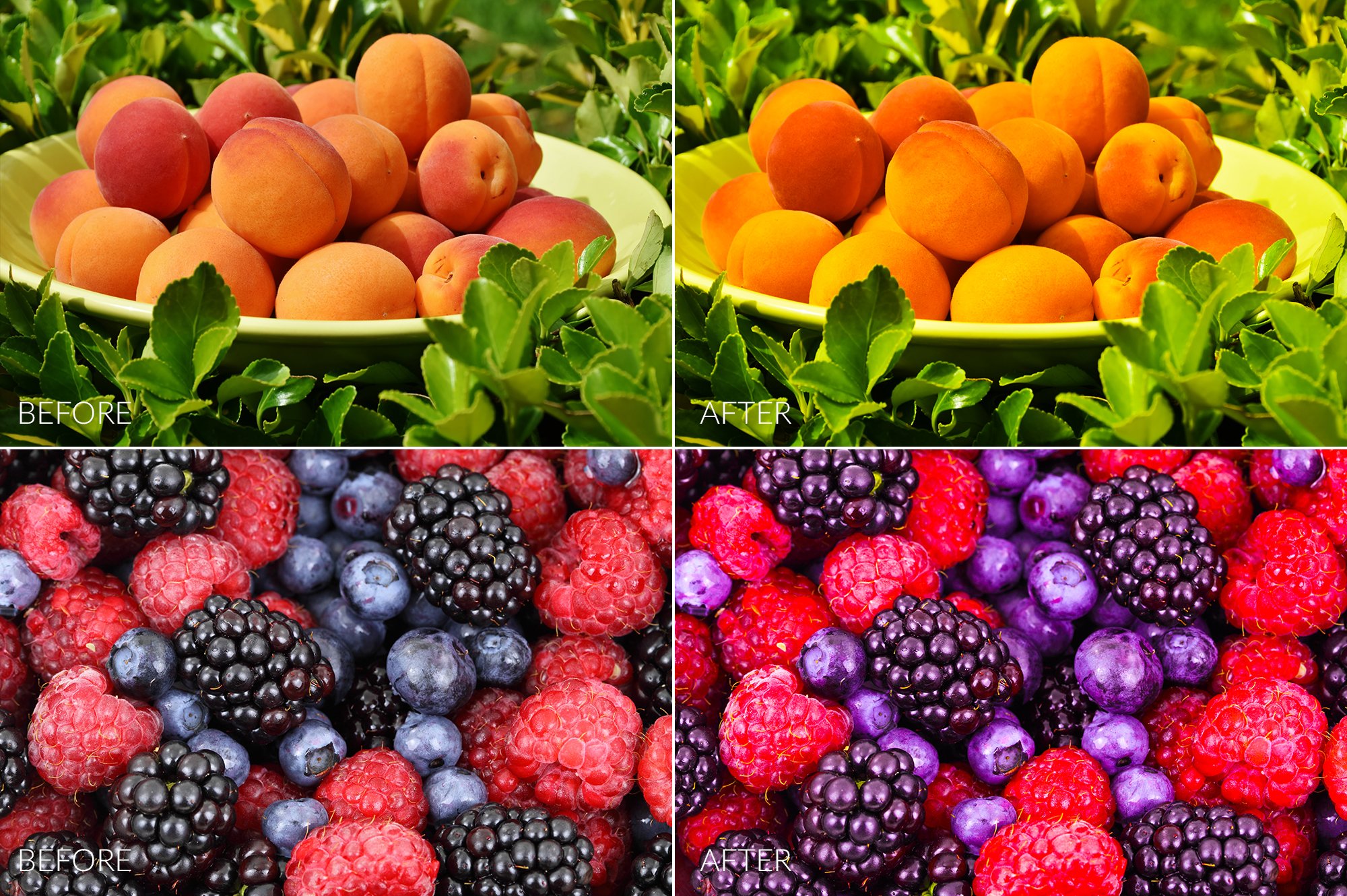 Fruits Lr Presets (148719) | Add ons | Design Bundles