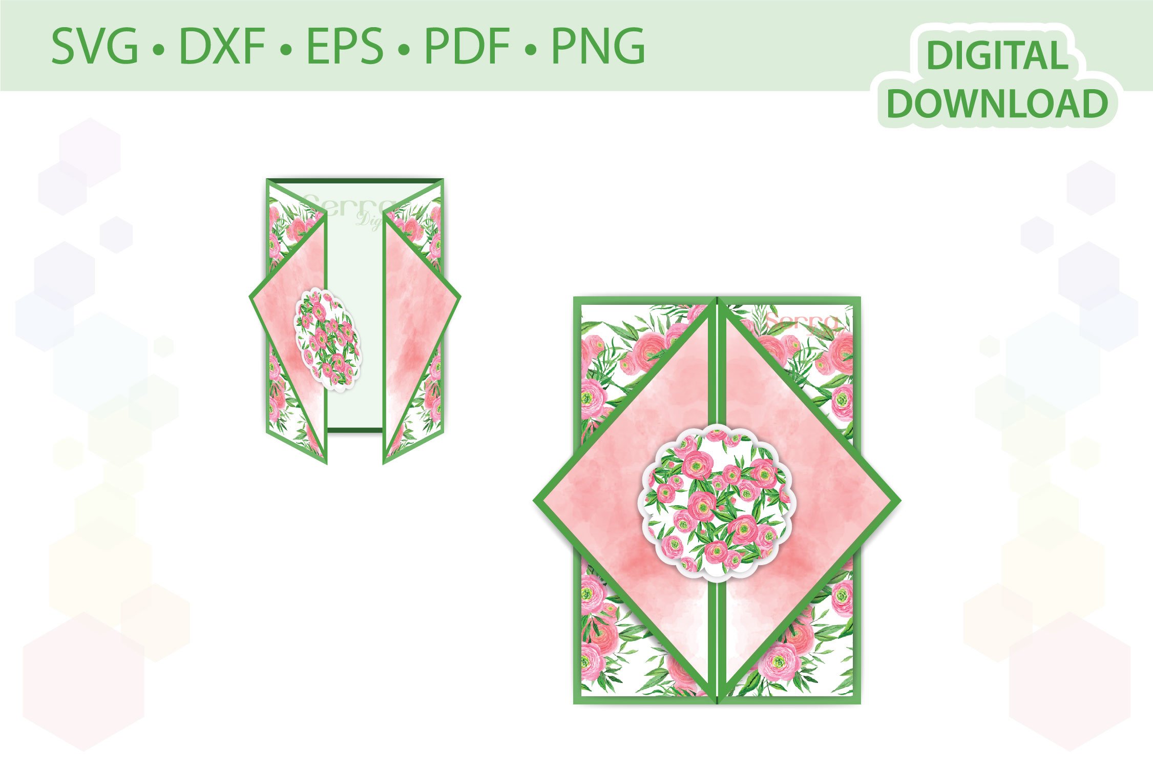 Basic invitation card template .svg .dxf .eps .pdf .png (906794 ...