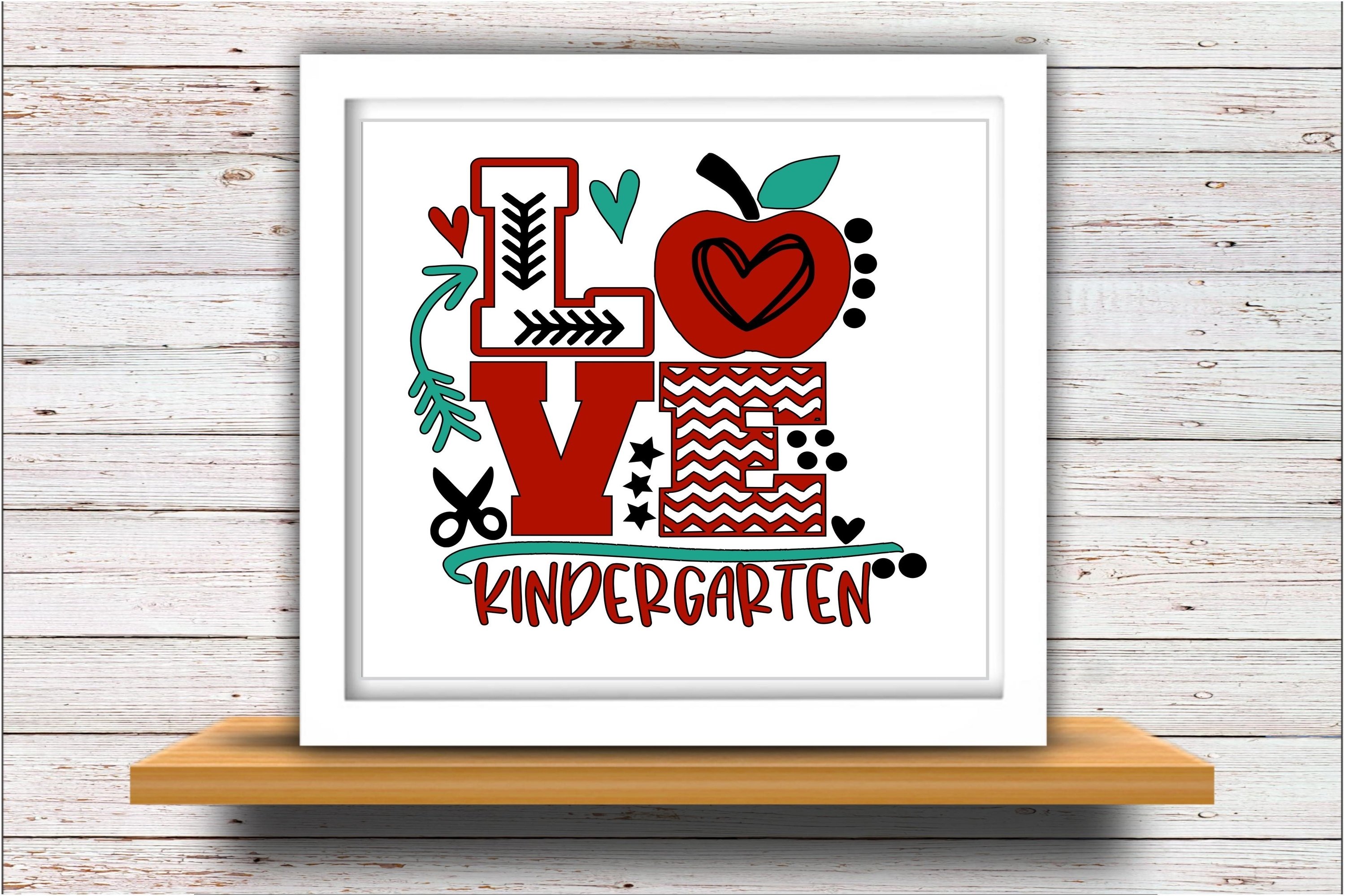 Teacher SVG DXF JPEG Silhouette Cameo Cricut kindergarten (724073 ...
