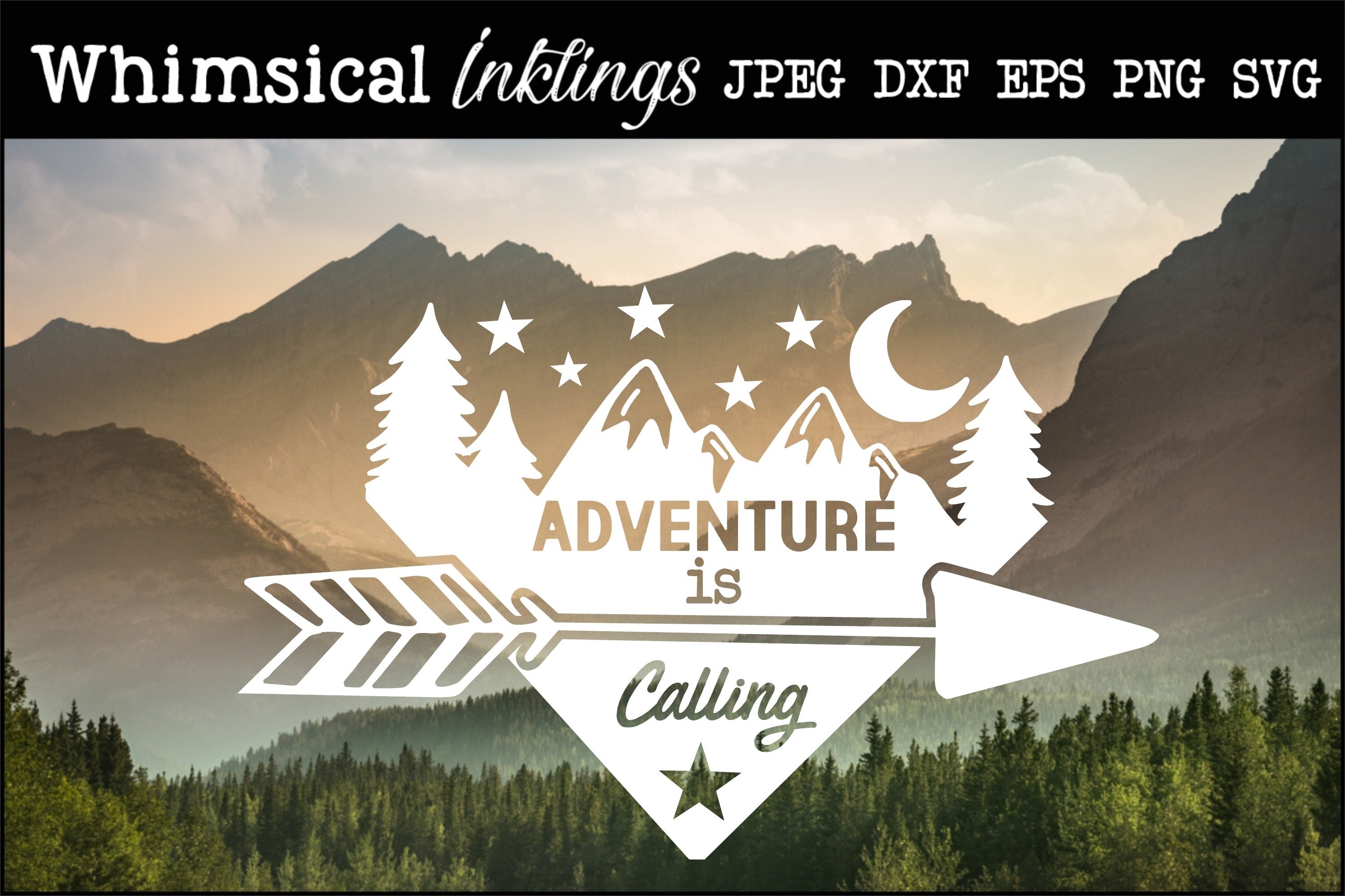 Adventure is Calling 2 SVG (704561) | Cut Files | Design Bundles