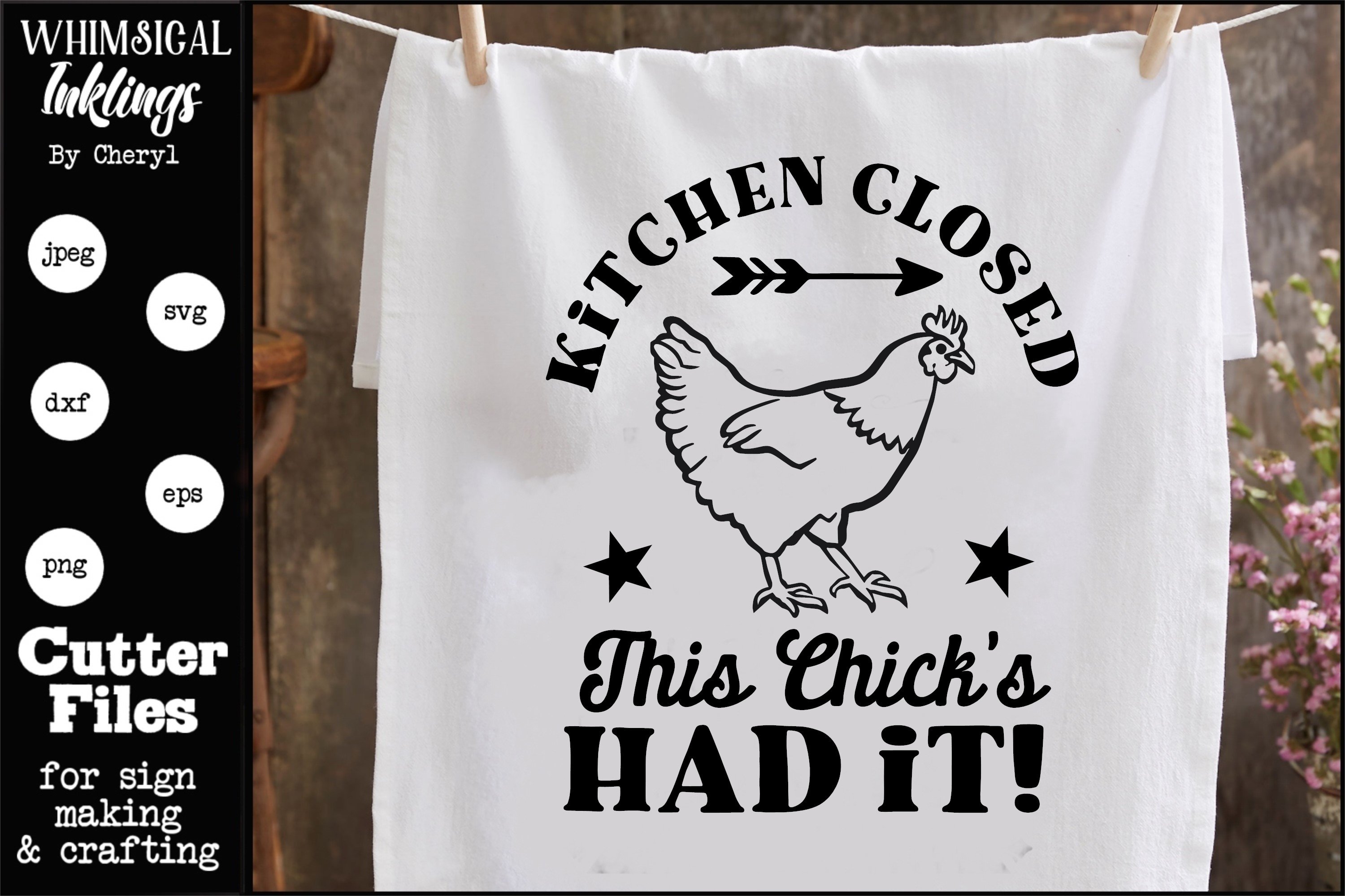 Kitchen Closed SVG (486551) | Cut Files | Design Bundles