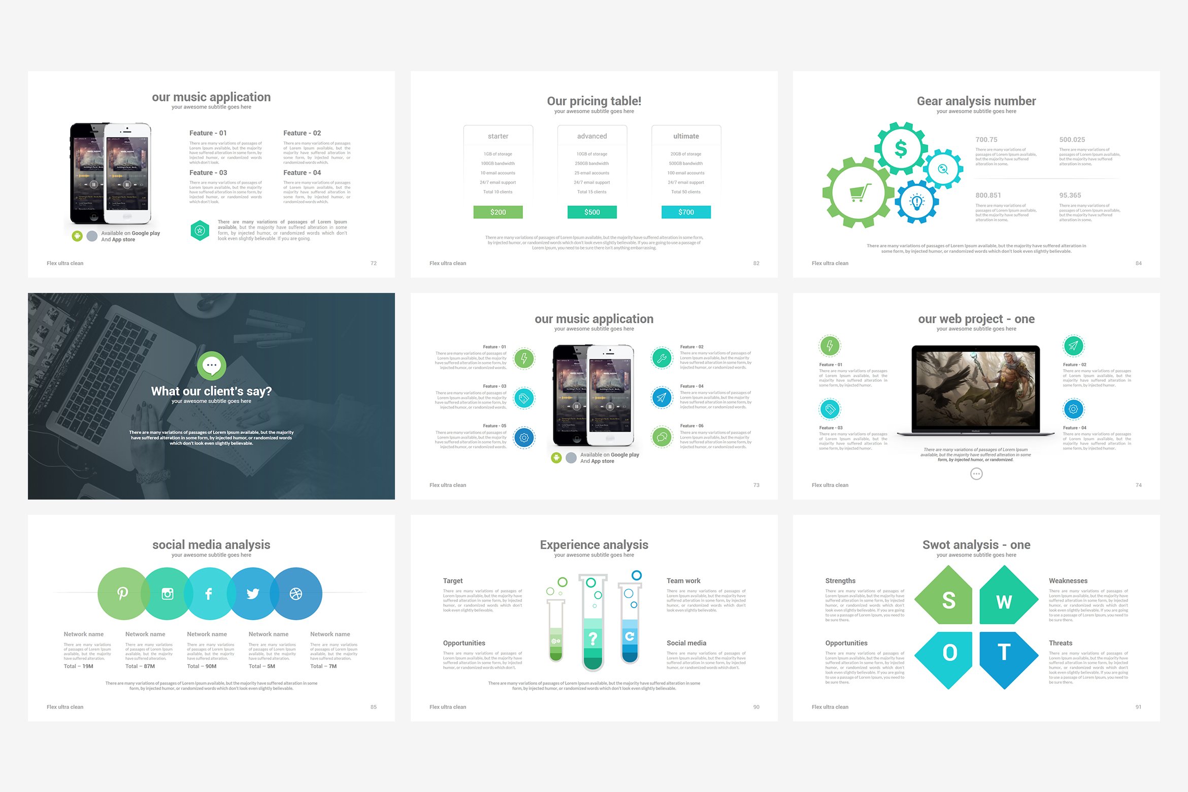 Flex Keynote Presentation Template (191777) | Keynote | Design Bundles