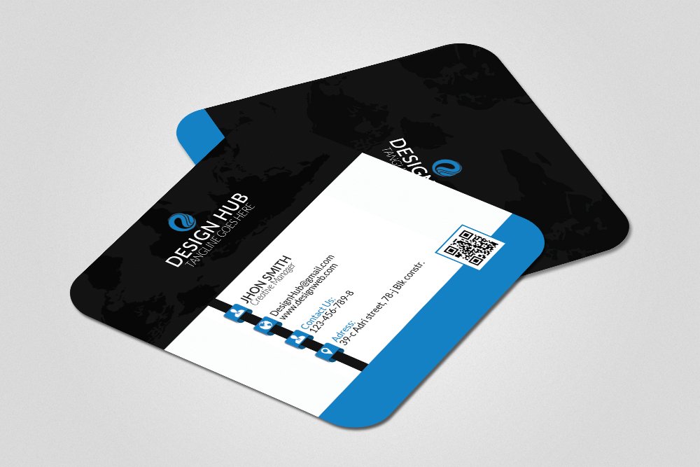 Mini Social Cards Templates (64143) | Business Cards | Design Bundles
