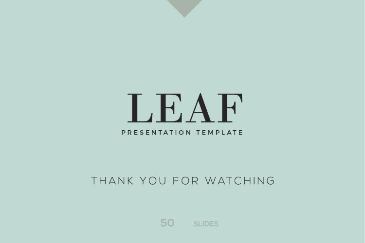 LEAF Powerpoint Template (223795) | Powerpoint | Design Bundles