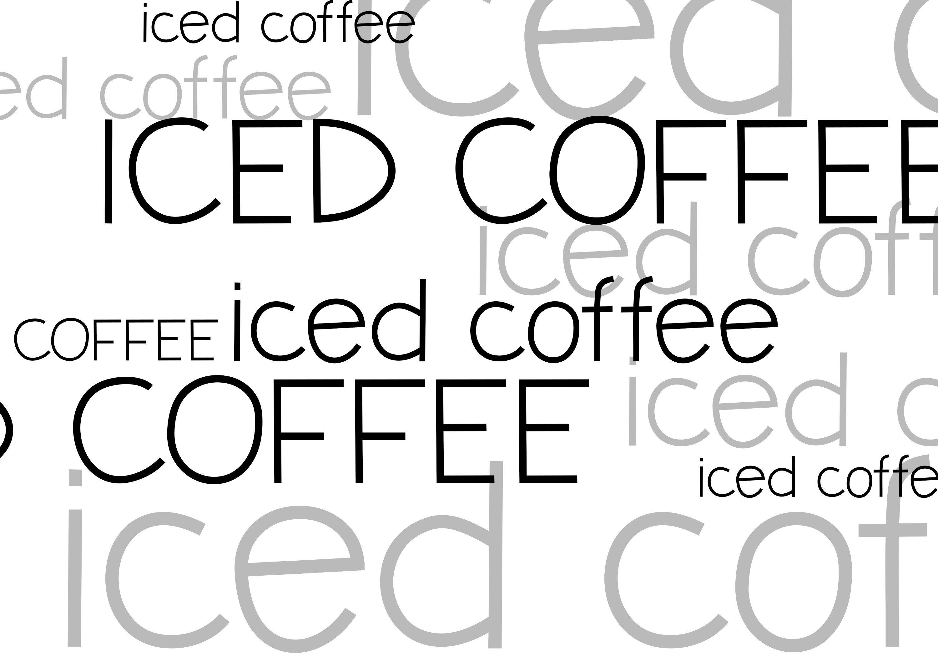 Iced Coffee - A Handwritten Font (134095) | Regular | Font Bundles