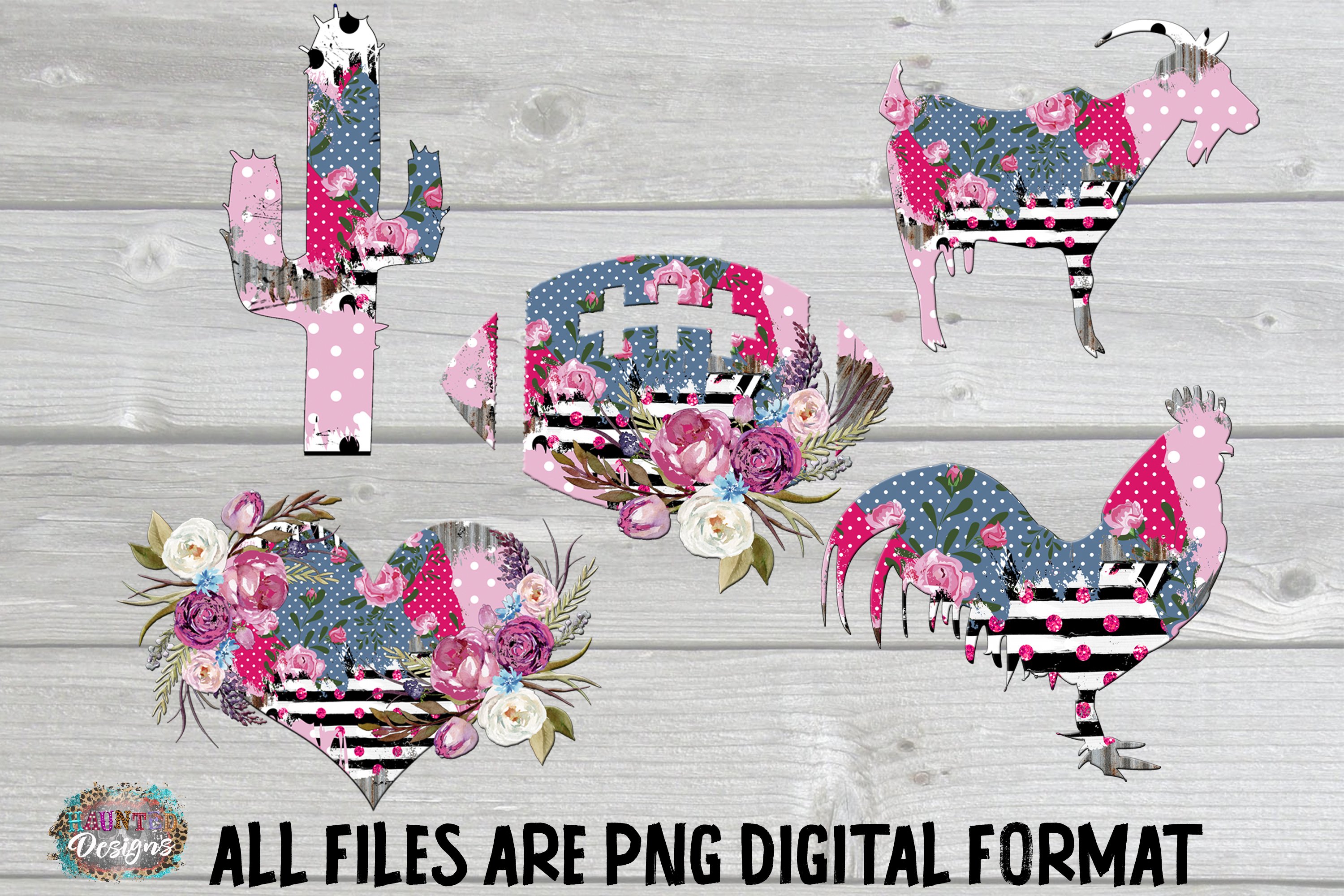 Shabby Buffalo Animal Distressed Sublimation Bundle (1036992 ...
