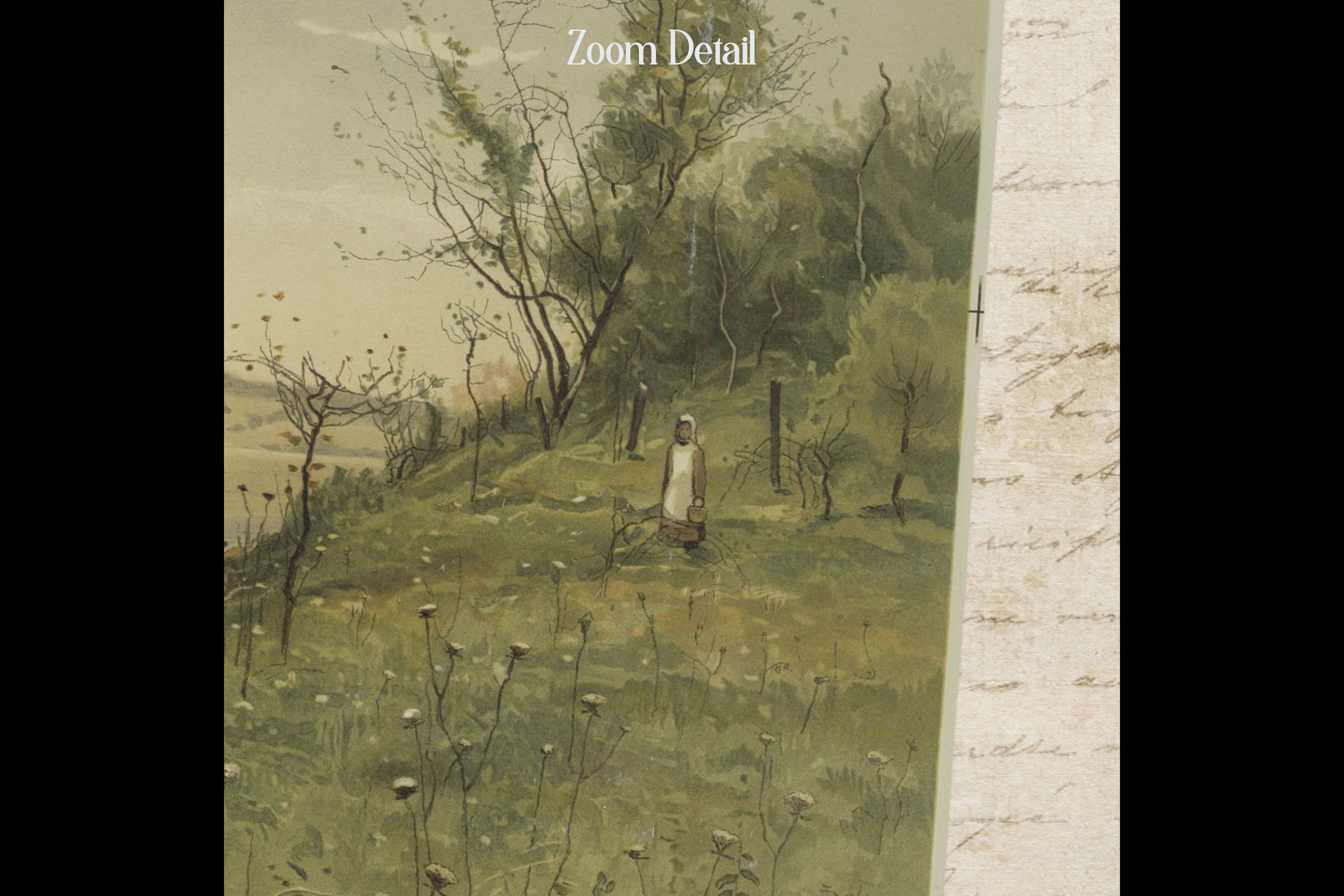 16 Vintage Landscape Postcard Nature Digital Papers 8.5x11' (361929 ...