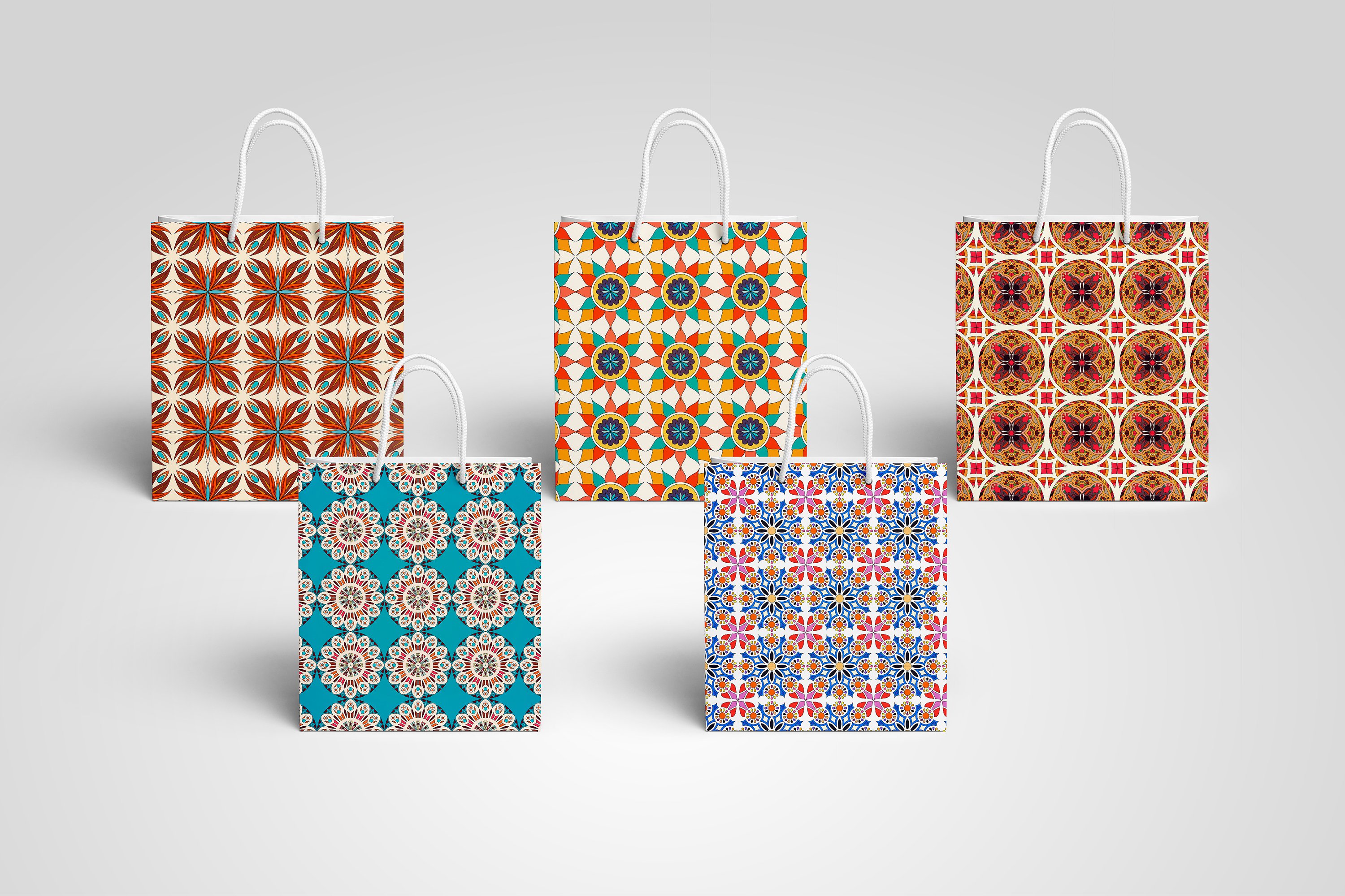 Ethnic seamless pattern collection (112174) | Patterns | Design Bundles