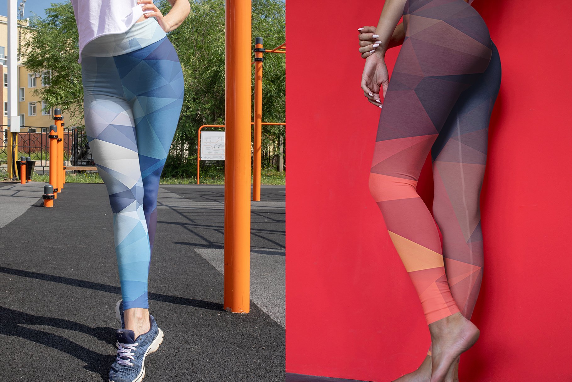 100 Leggings Mock-Up #20 (137631) | Mockups | Design Bundles