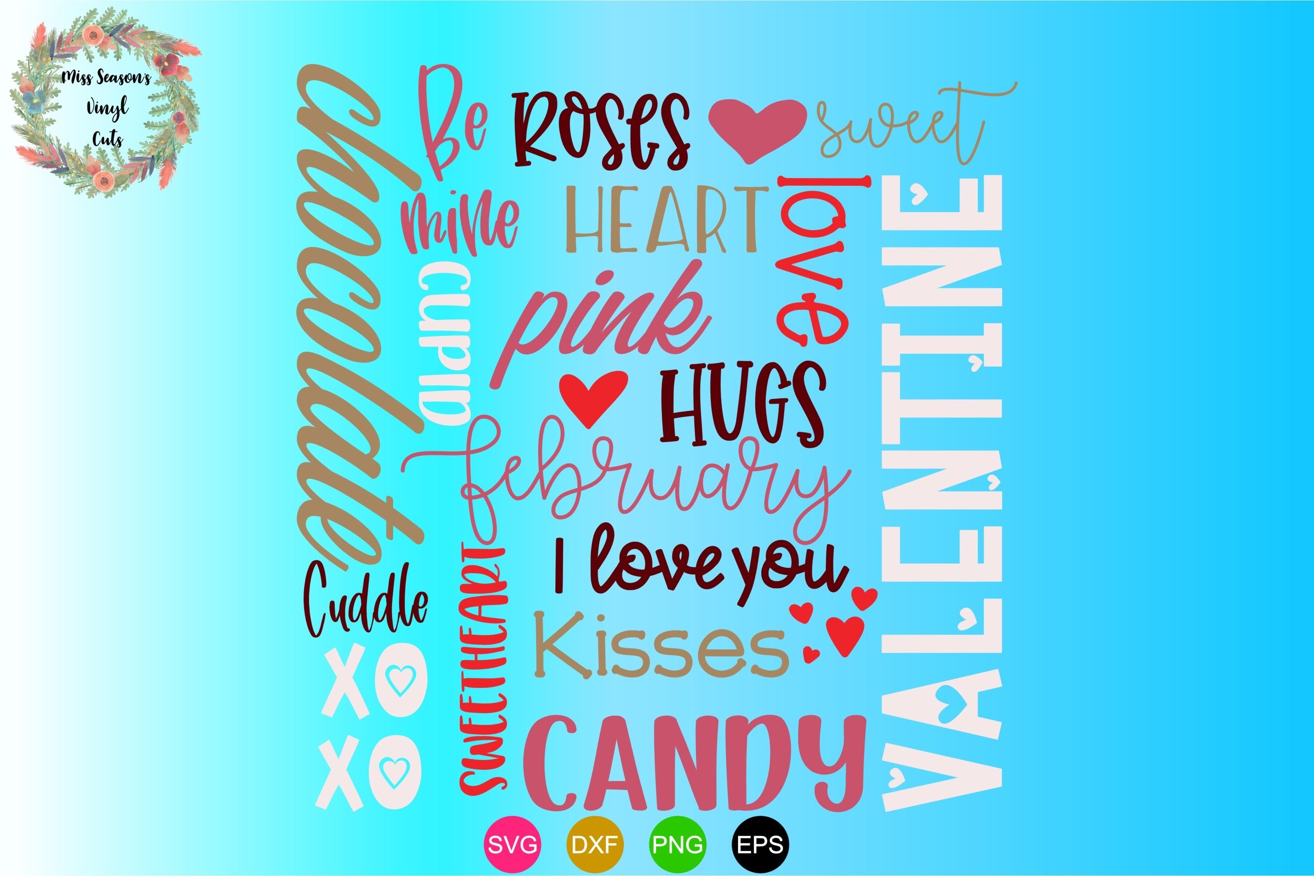 Valentines Day Subway TileSVG (457852) | Cut Files | Design Bundles