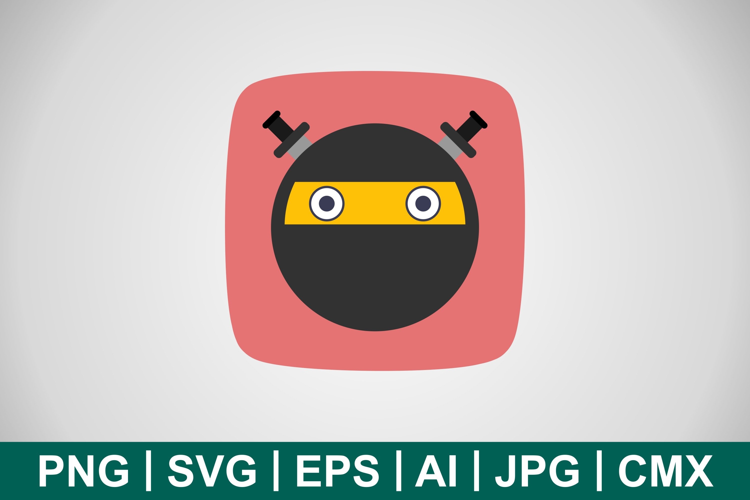 Vector Ninja Icon (1102148) | Icons | Design Bundles