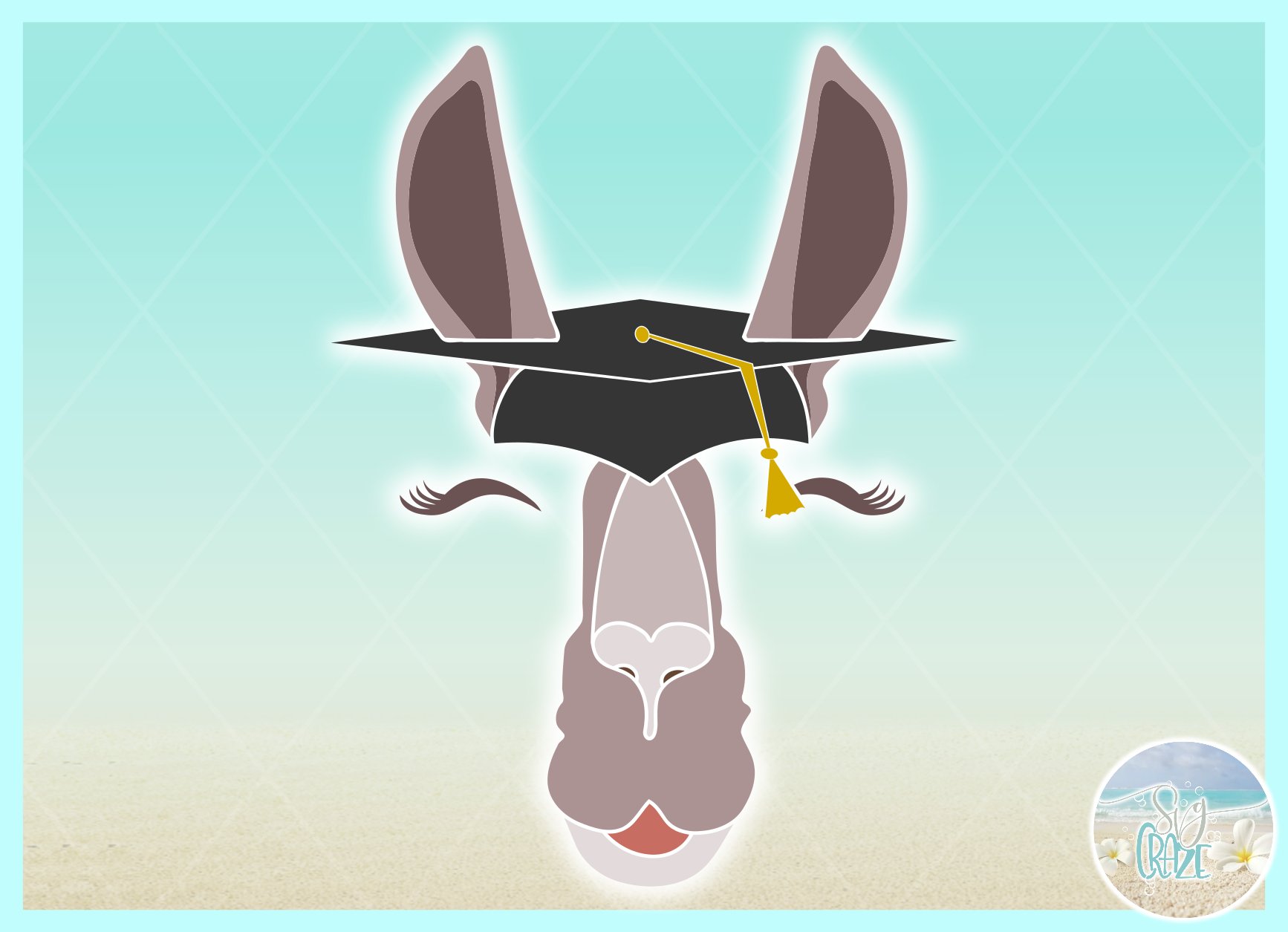 Llama Face With Graduation Cap Seniors of 2019 SVG (261747) | SVGs ...