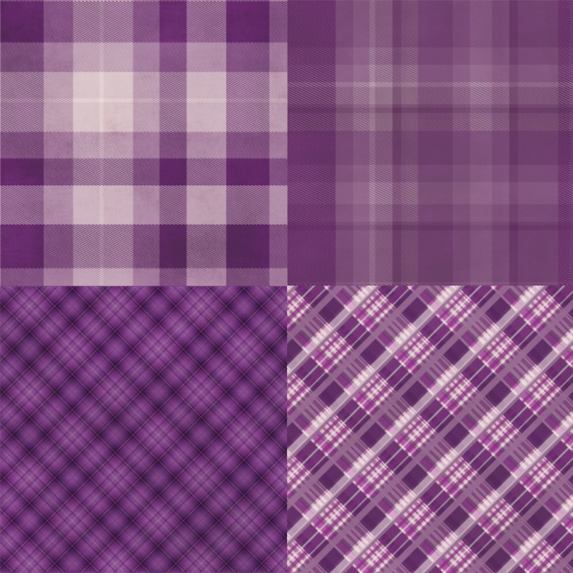 - A Study In Plaid, 16 Papers/ Violet/Plum (100125) | Backgrounds ...