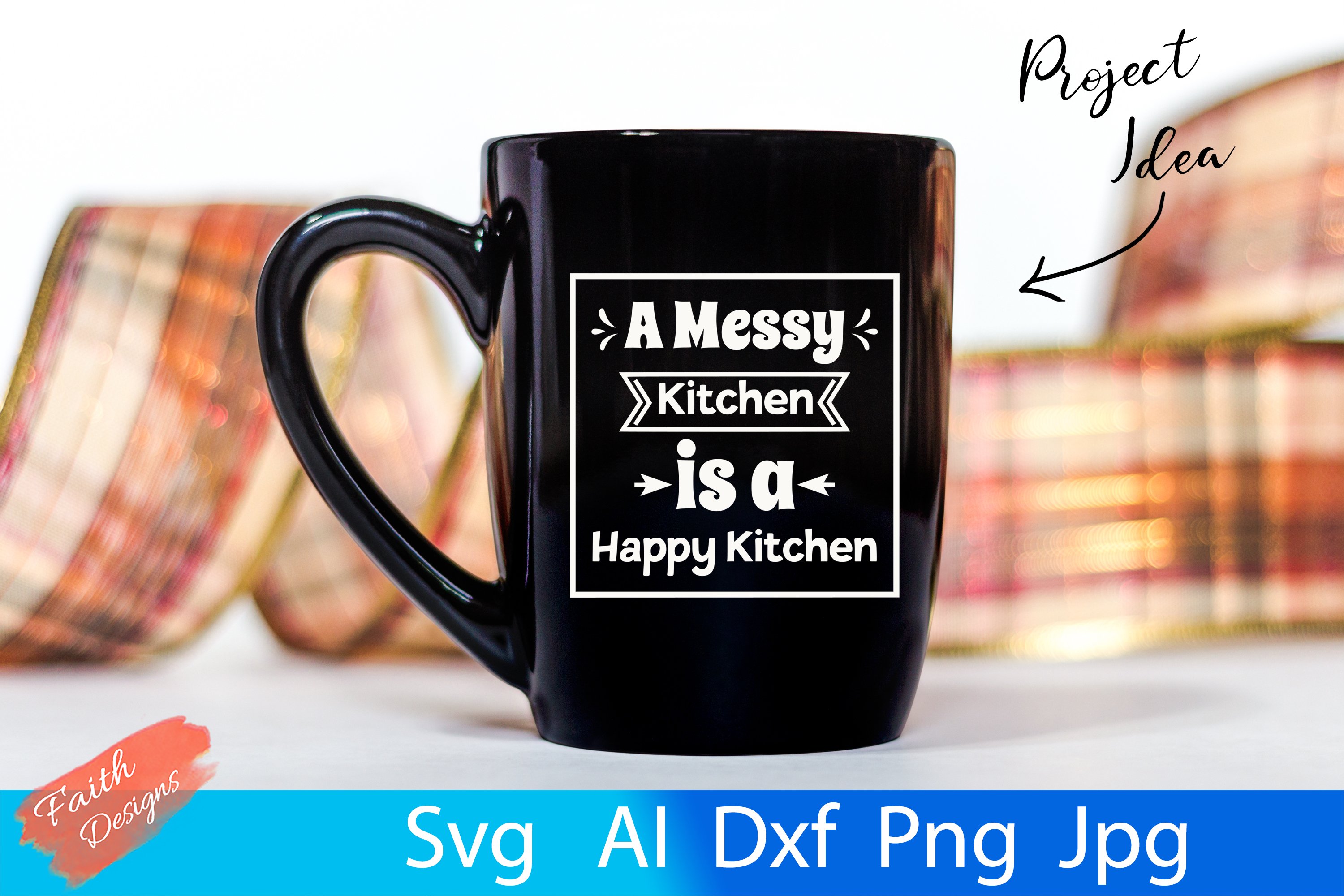 Quirky Kitchen Sign Bundle Cut Files (629890) | Cut Files | Design Bundles