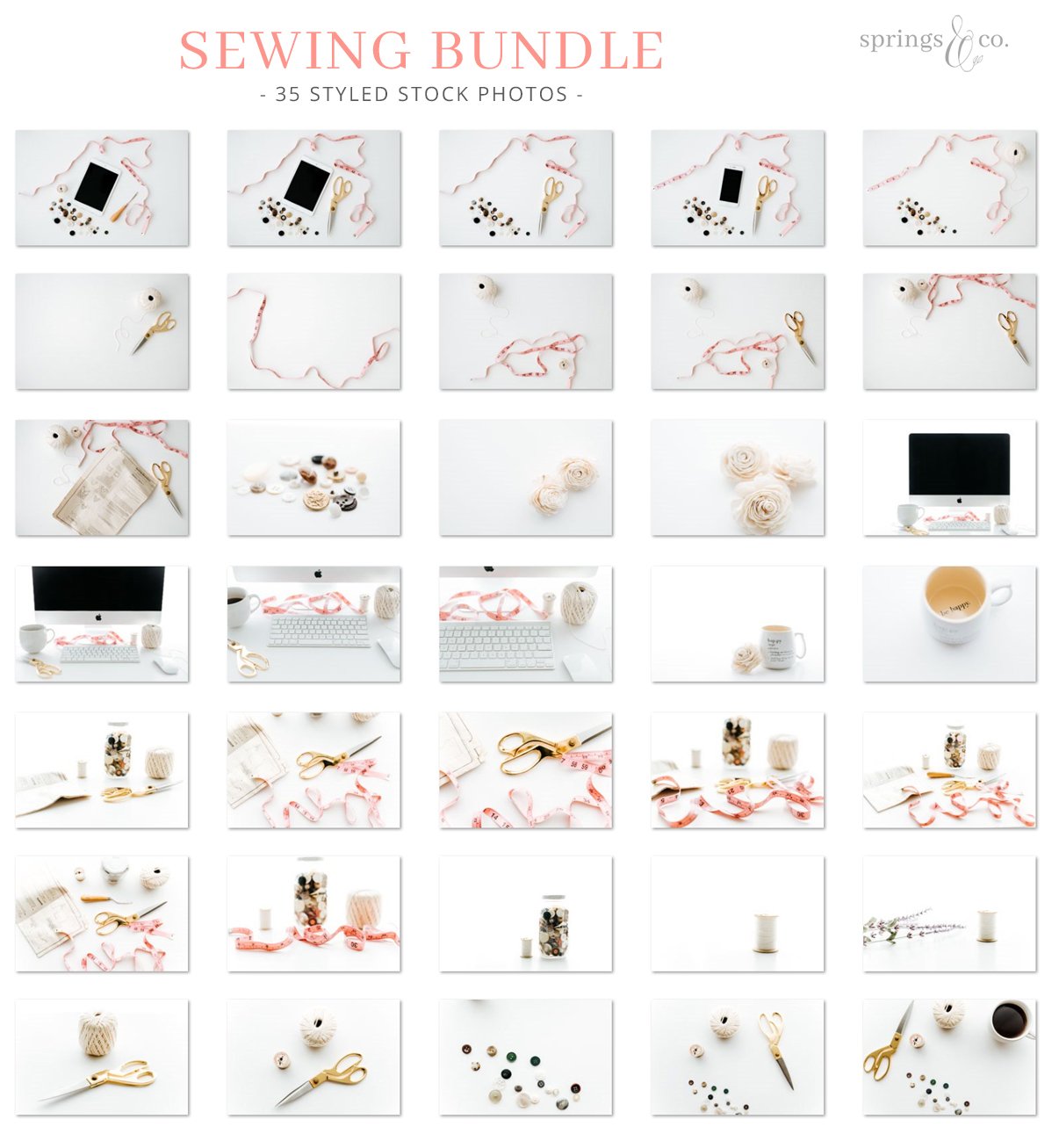 Sewing Stock Photo Bundle (44809) | Business | Design Bundles