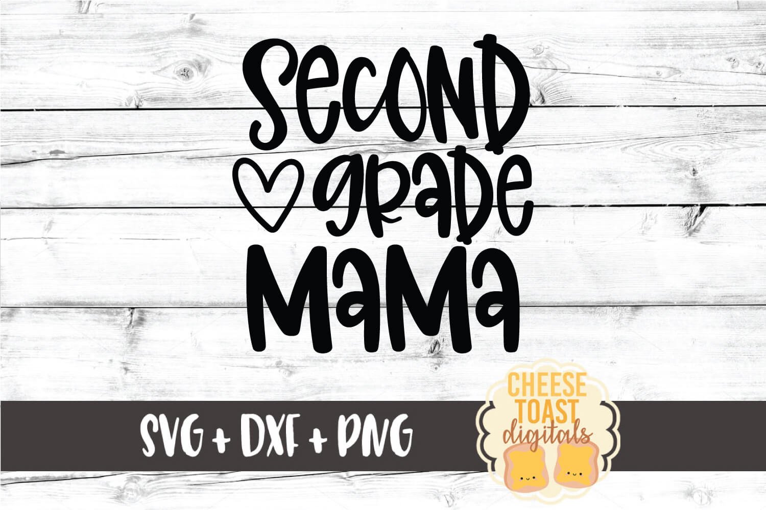 Mom School SVG | Second Grade Mama (856430) | Cut Files | Design Bundles