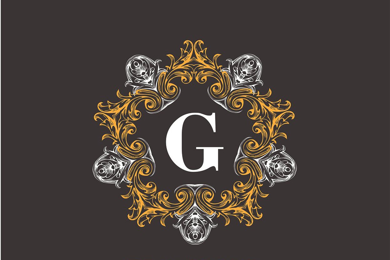 Monogram logo template (786756) | Illustrations | Design Bundles