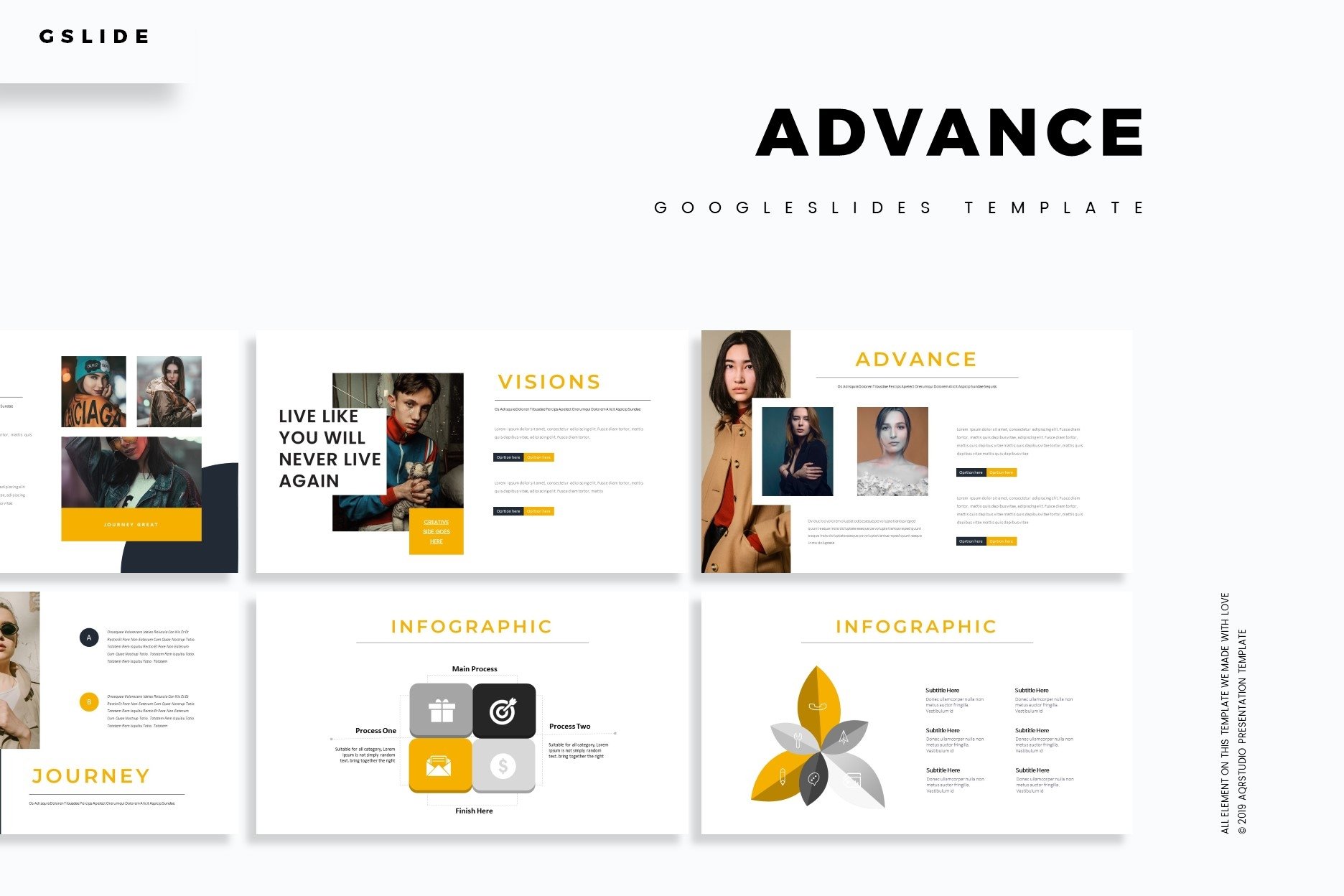 Advance - Google Slides Template (338445) | Presentation Templates ...