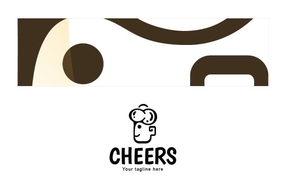 Cheers - Restaurant & Bar Stock Logo Template for Drinks (4687) | Logos ...