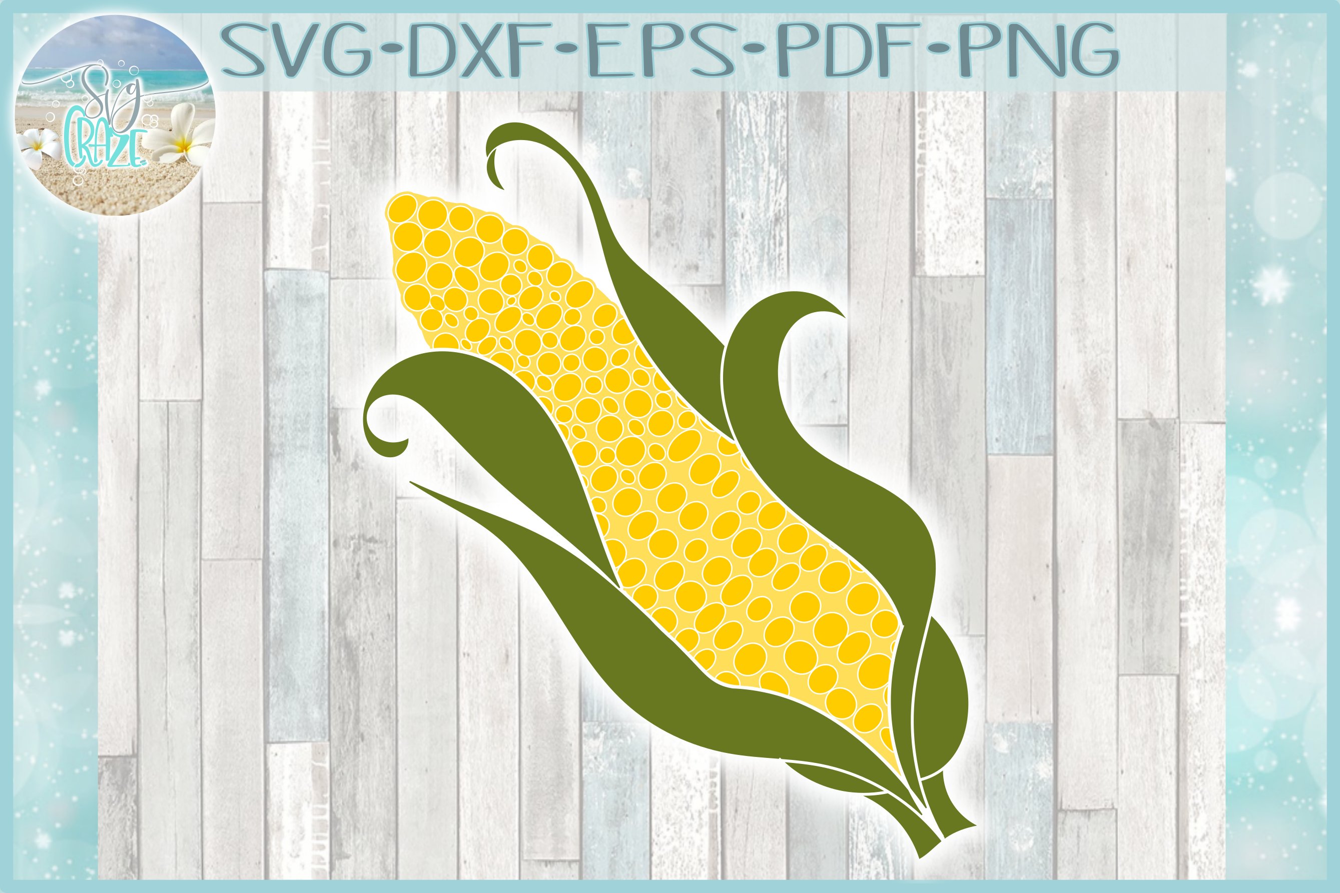 Corn On The Cob Thanksgiving SVG (379420) | Cut Files | Design Bundles