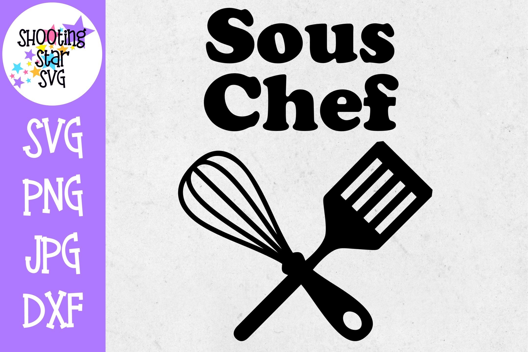 Sous Chef SVG - Cooking SVG - Apron SVG