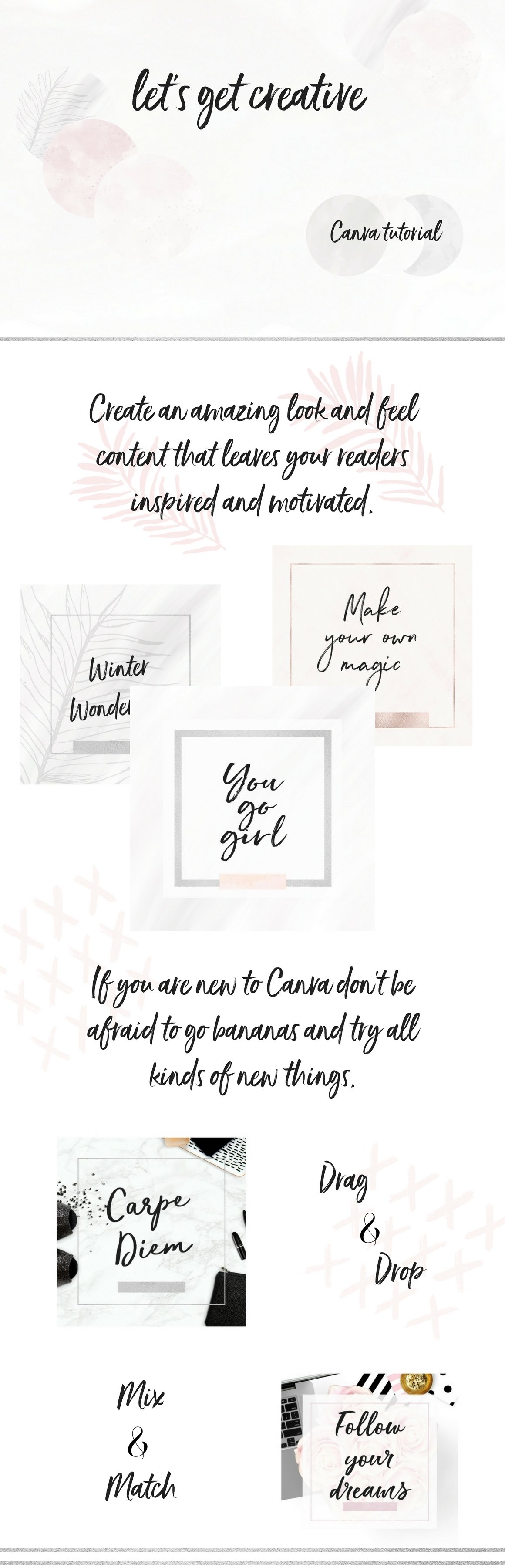 DIY Instagram graphics using Canva (43898) | Branding | Design Bundles