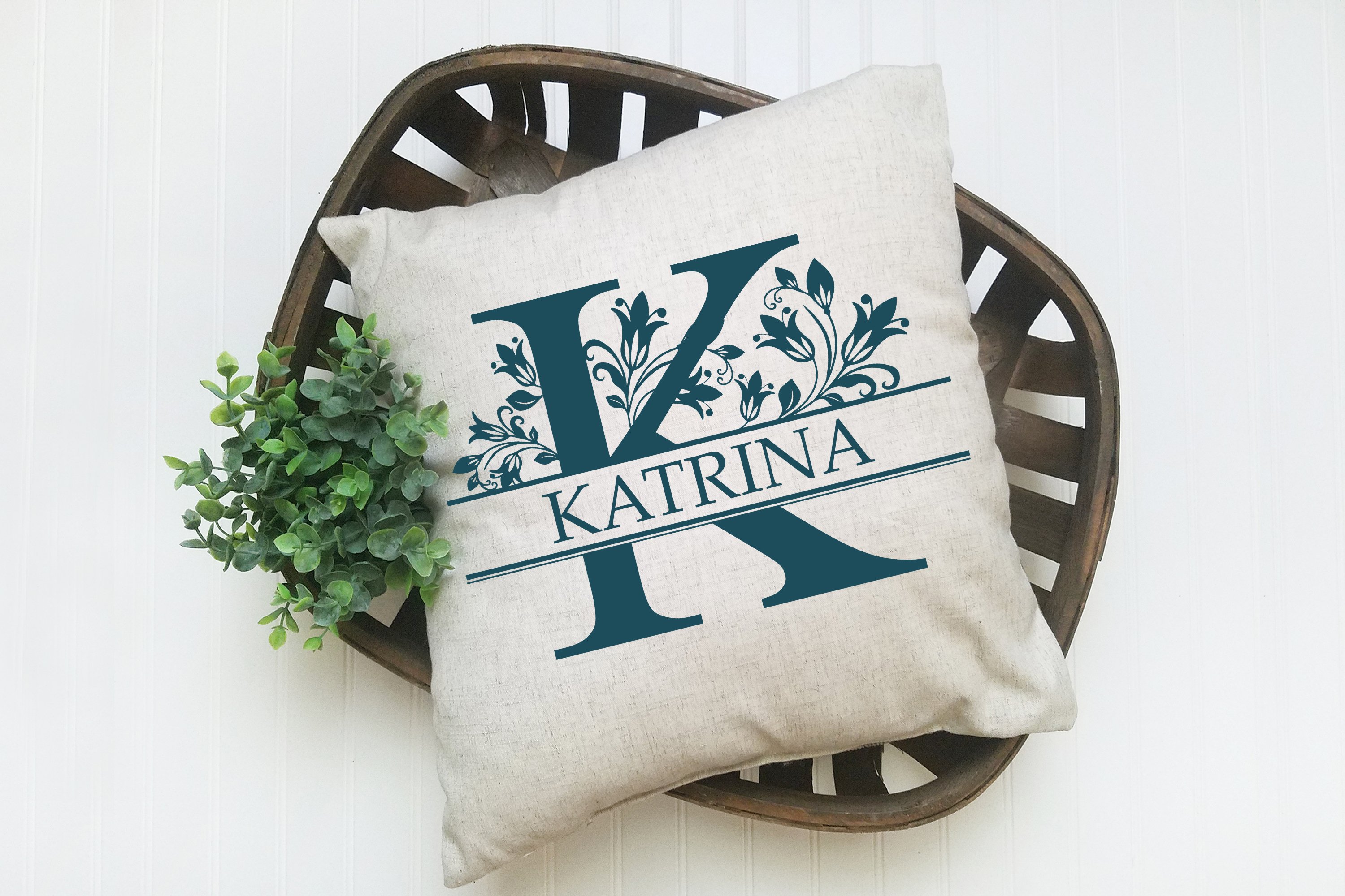 Split Monogram Letter K SVG, Letter K Monogram SVG (415170) | Cut Files ...