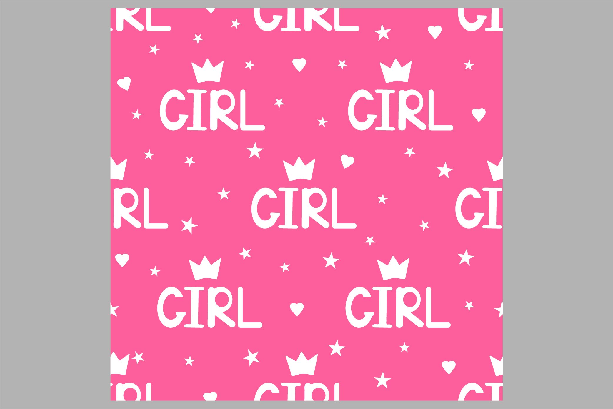 Baby girl digital paper.8 seamless patterns.Pink backgrounds (273232 ...
