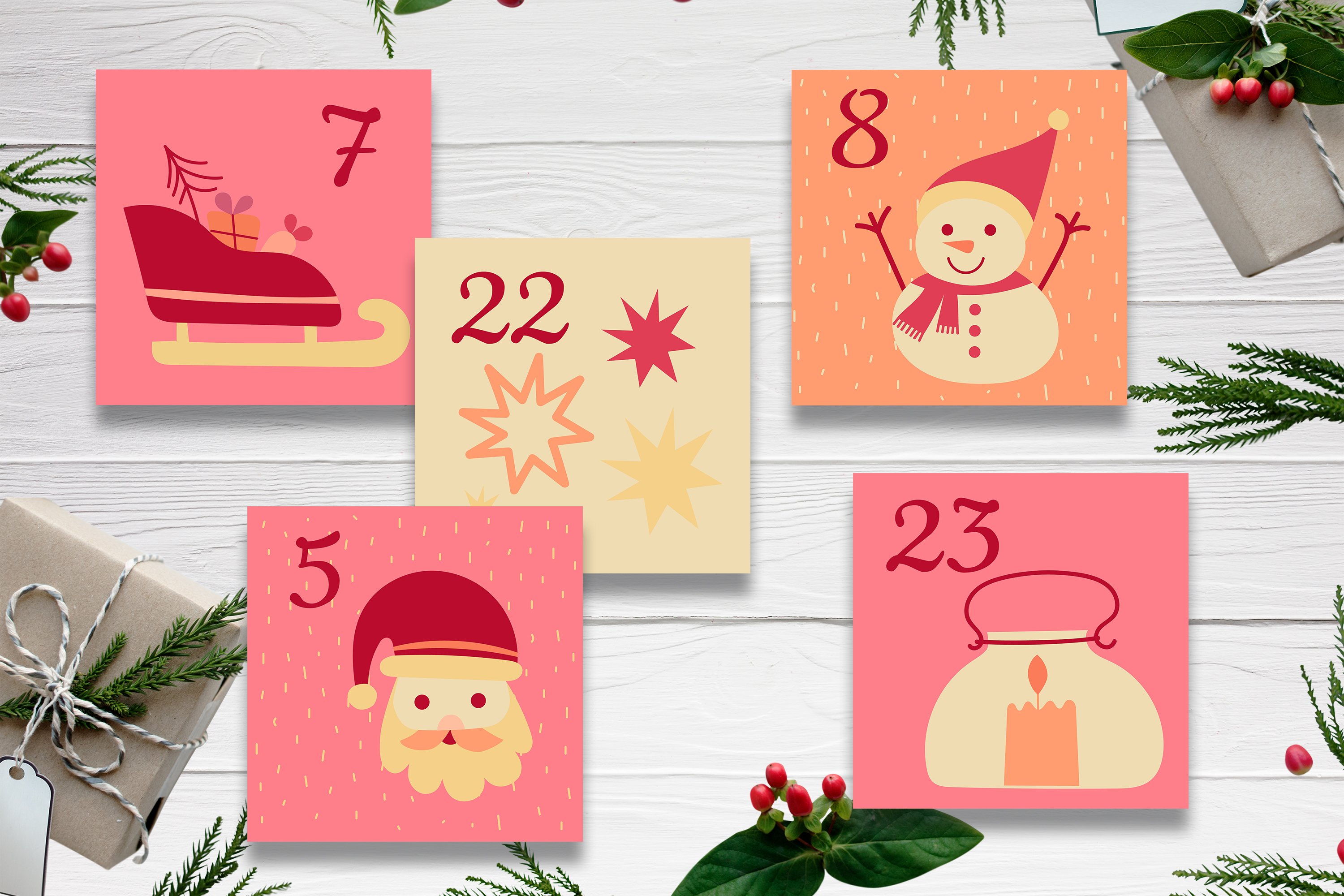 Seamless Patterns Happy New Year (1103882) | Patterns | Design Bundles