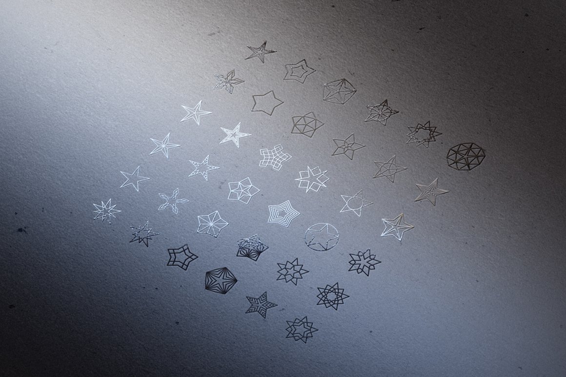 Stars SVG Bundle | EPS DXF PNG Star Shapes (1121173) | Cut Files ...