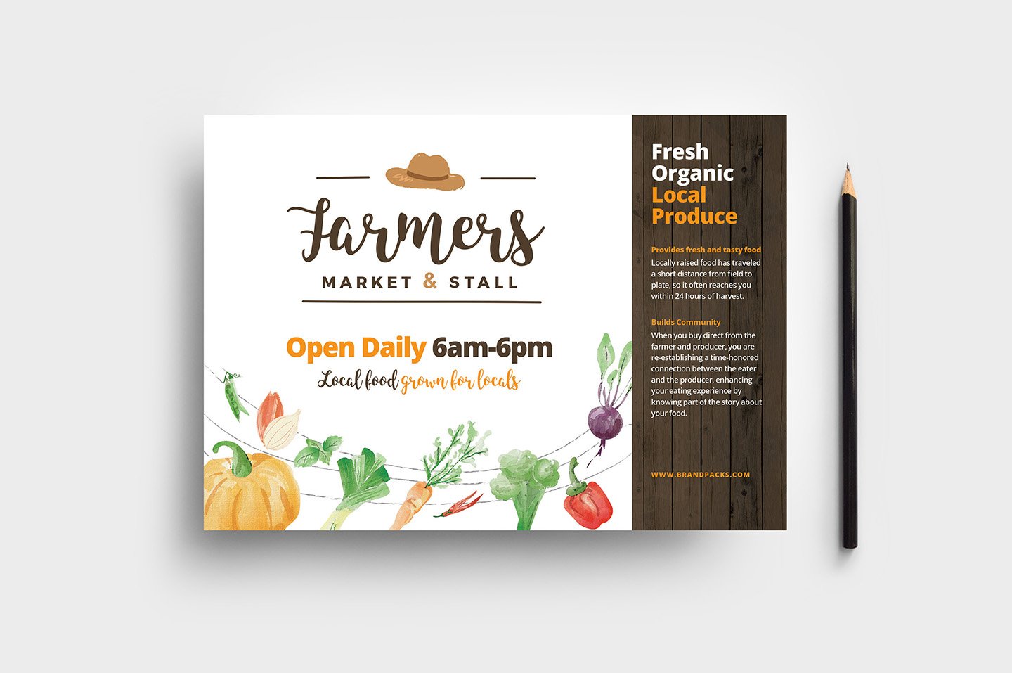 Farmers Market Flyer Template