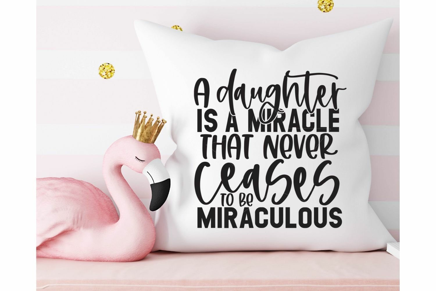 Daughter Quote Svg File (1237002) | Cut Files | Design Bundles