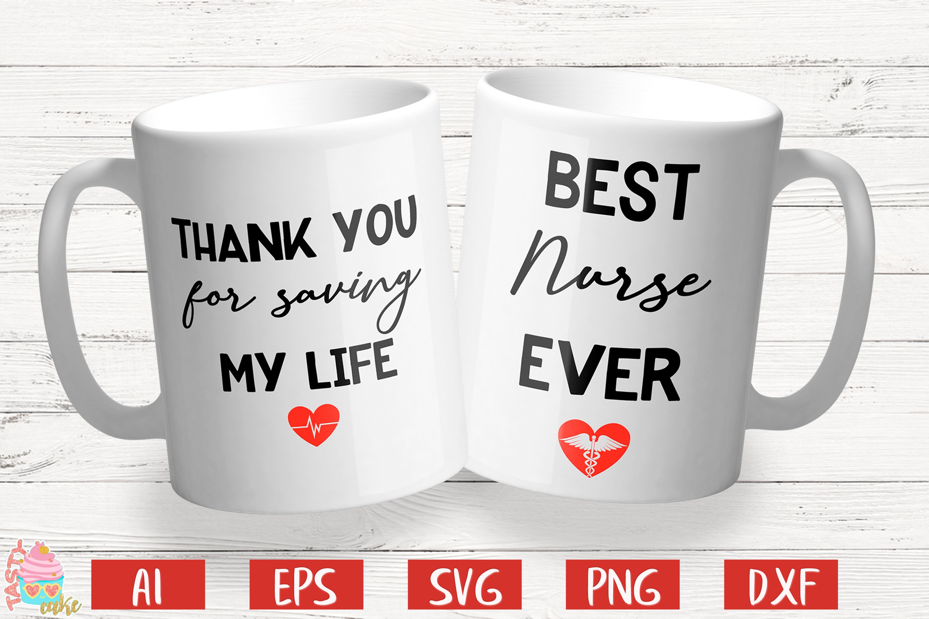Thank You For Saving My Life - Best Nurse Ever (561850) | Cut Files ...